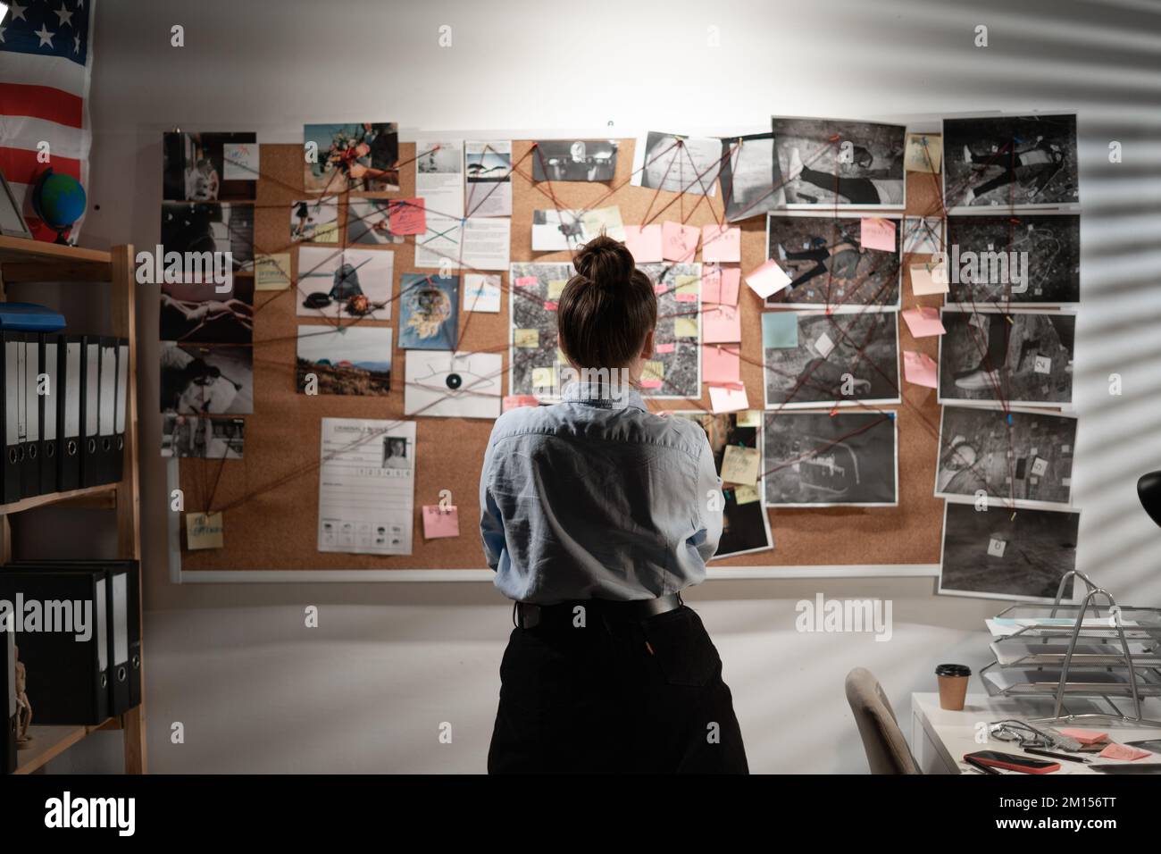 Female inspector crime scene hi-res stock photography and images - Alamy