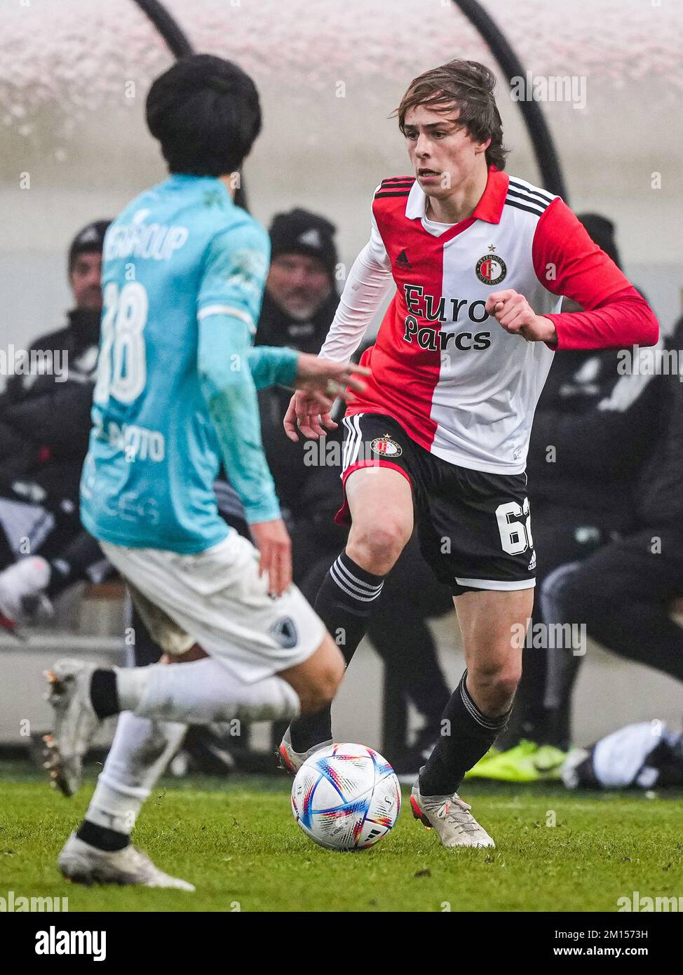 Rotterdam - Leo Sauer of Feyenoord during the match between Feyenoord v ...