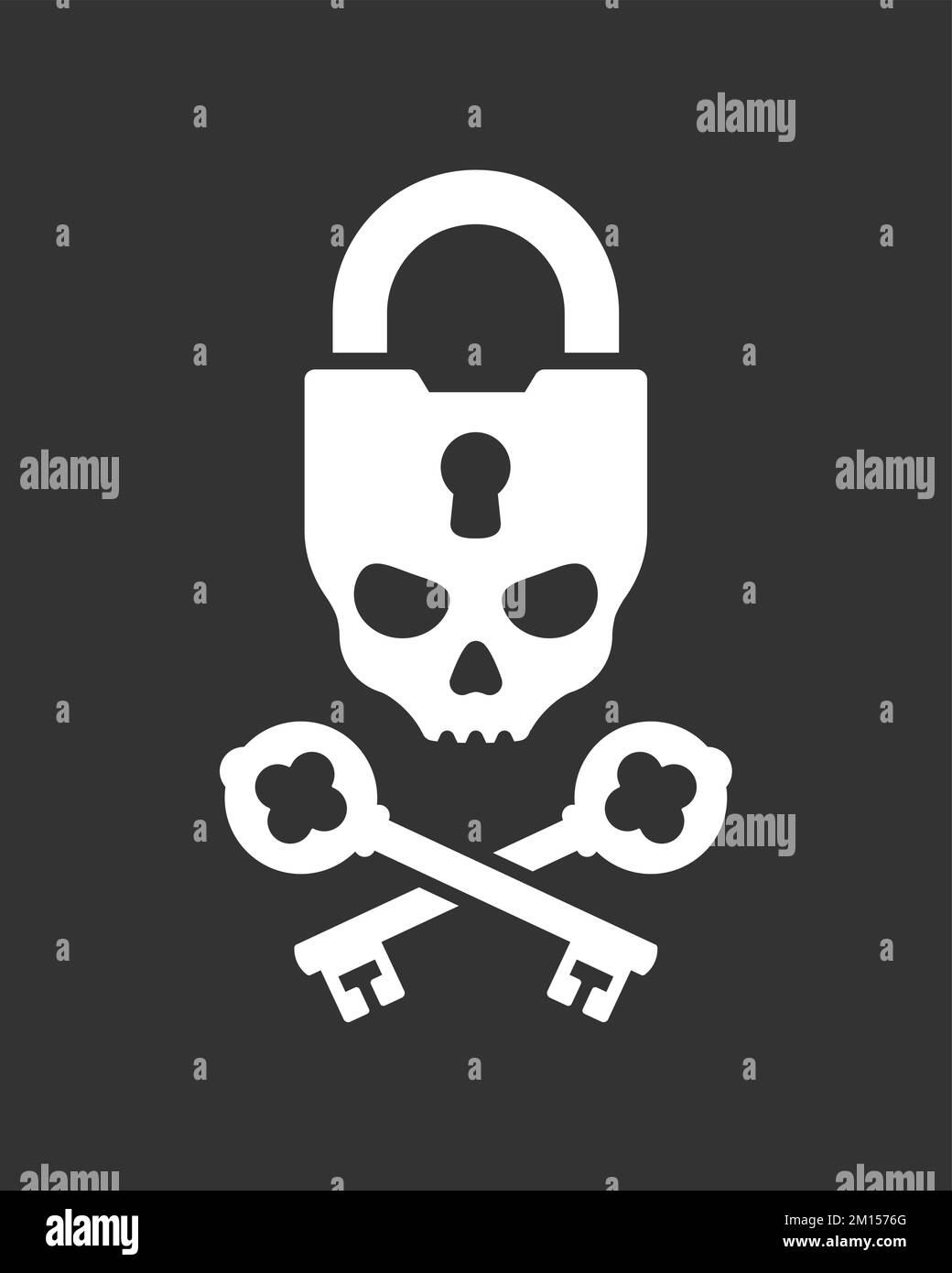 Antique padlock Stock Vector Images - Alamy