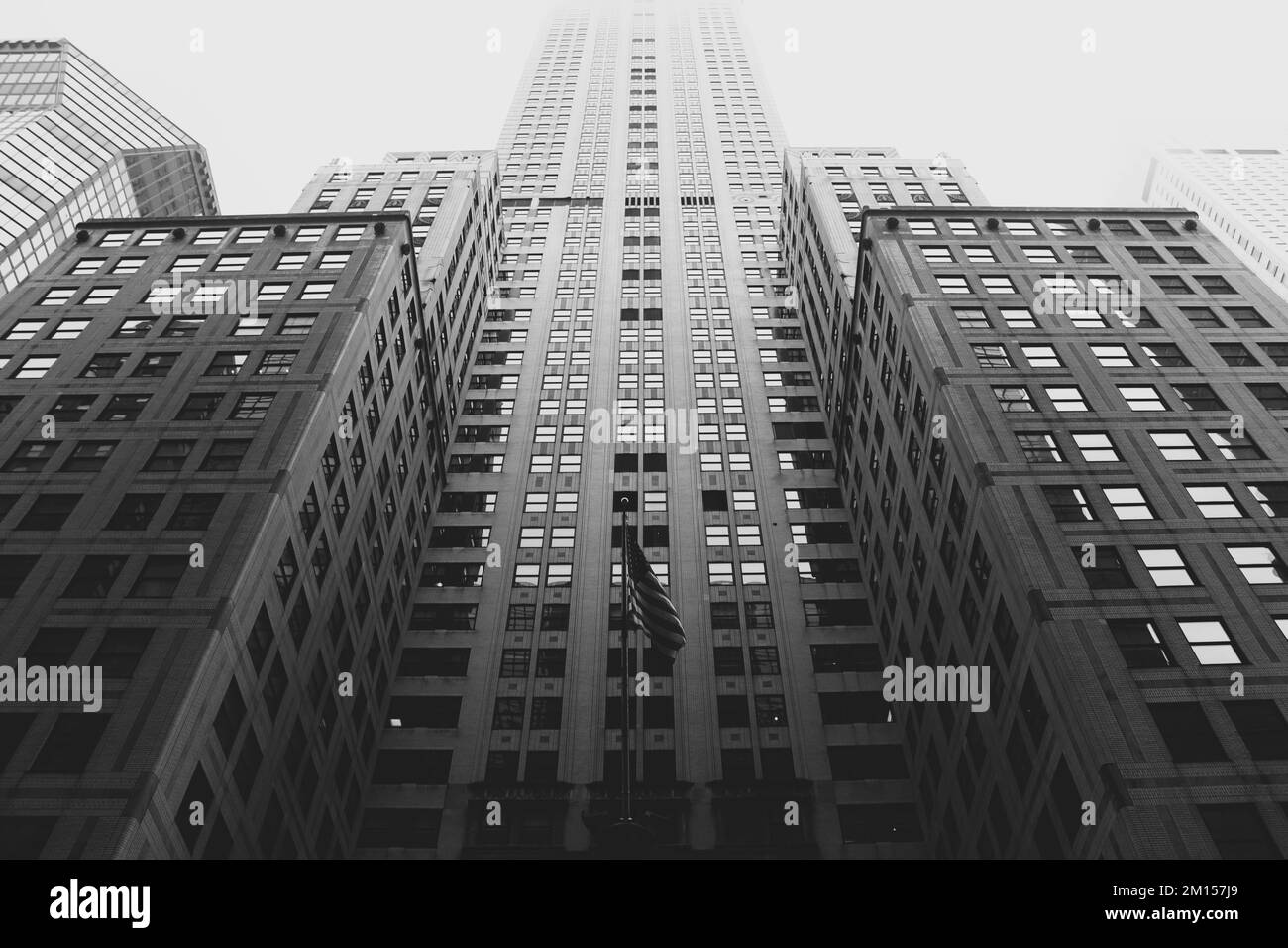 One of New York Cities sky scrapers which dawn the great skyline, which ...