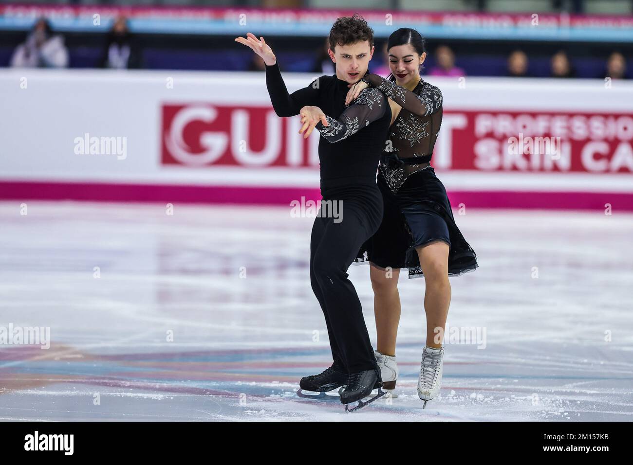 Turin, Italy. 09th Dec, 2022. Celina Fradji and Jean-Hans Fourneaux of ...
