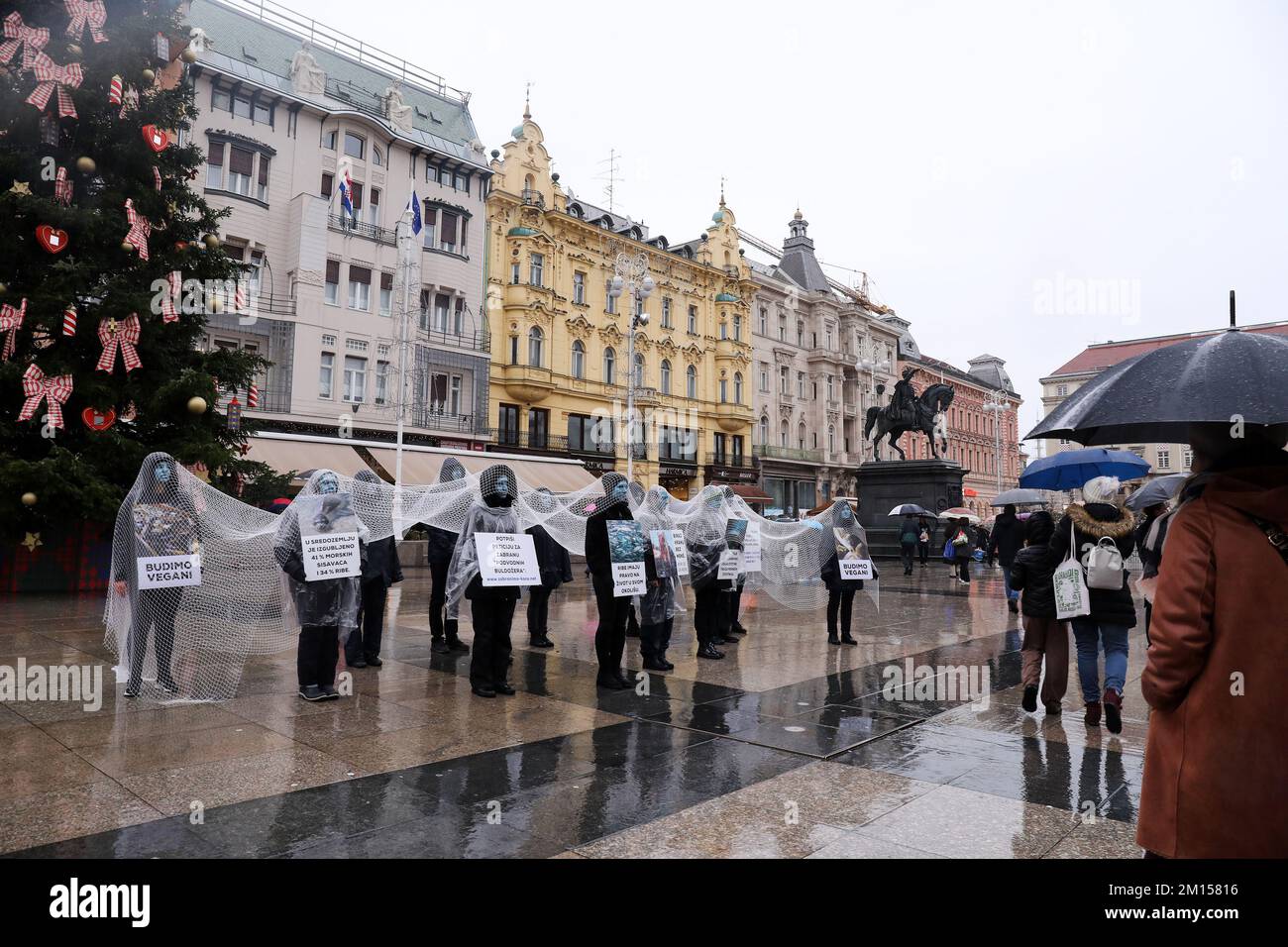 Zagreb, Croatia. 10th Dec, 2022. Friends of animals organized a ...