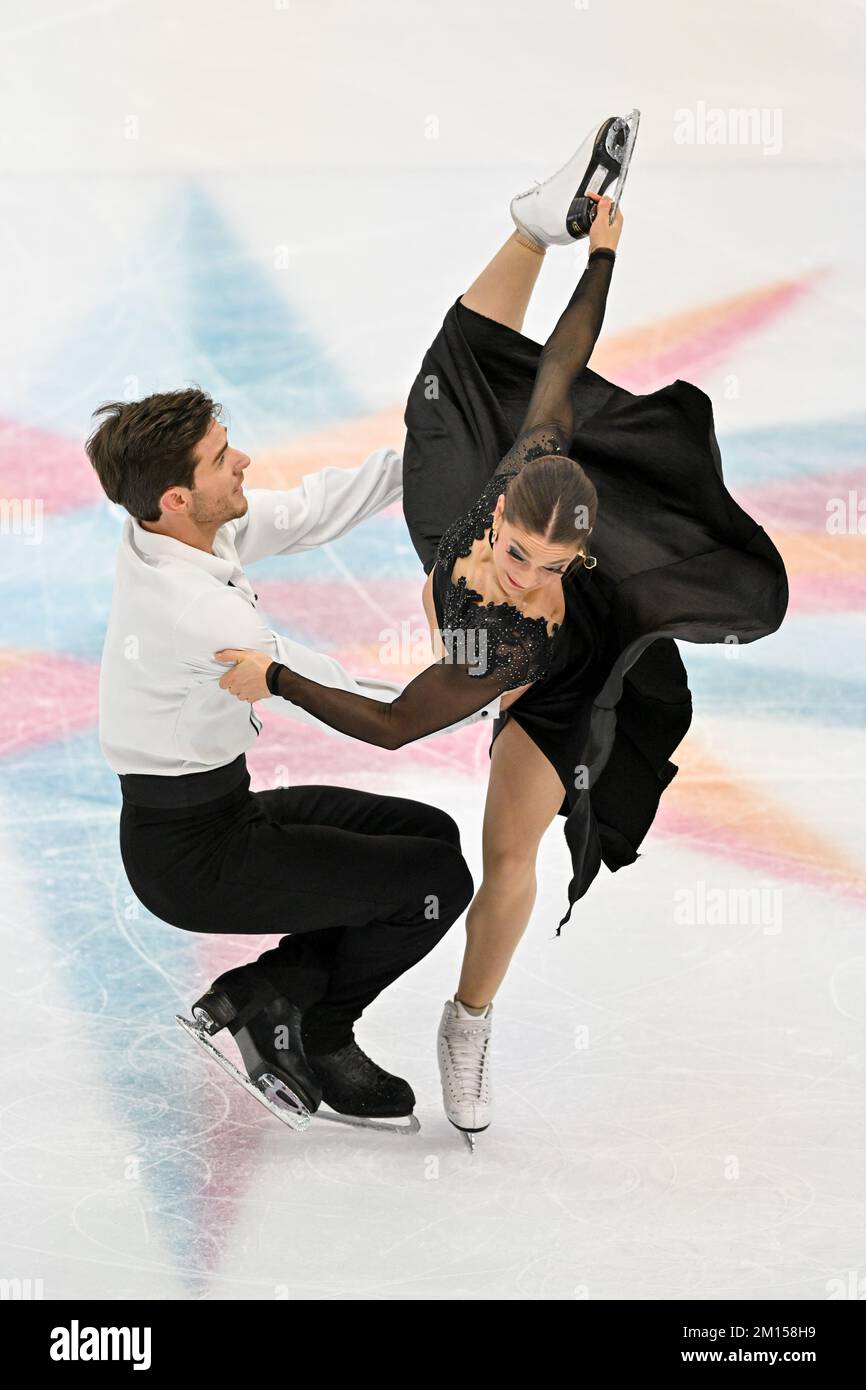 Laurence FOURNIER BEAUDRY & Nikolaj SOERENSEN (CAN), during Senior Ice ...