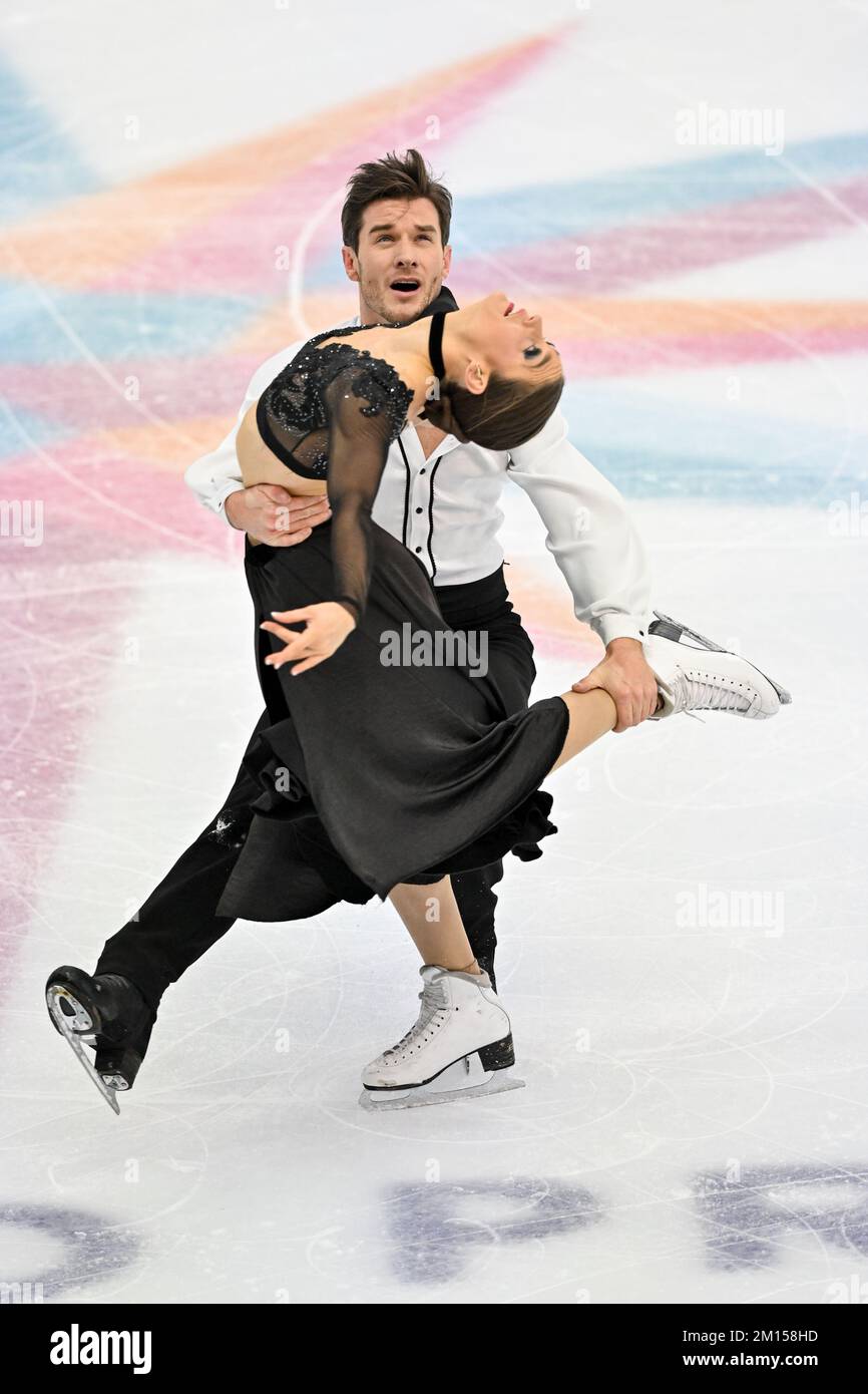 Laurence FOURNIER BEAUDRY & Nikolaj SOERENSEN (CAN), during Senior Ice ...