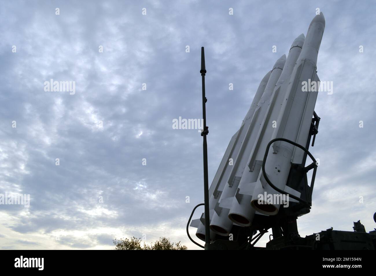 Russian army self propelled milytary installation MLRS BUK Stock Photo ...
