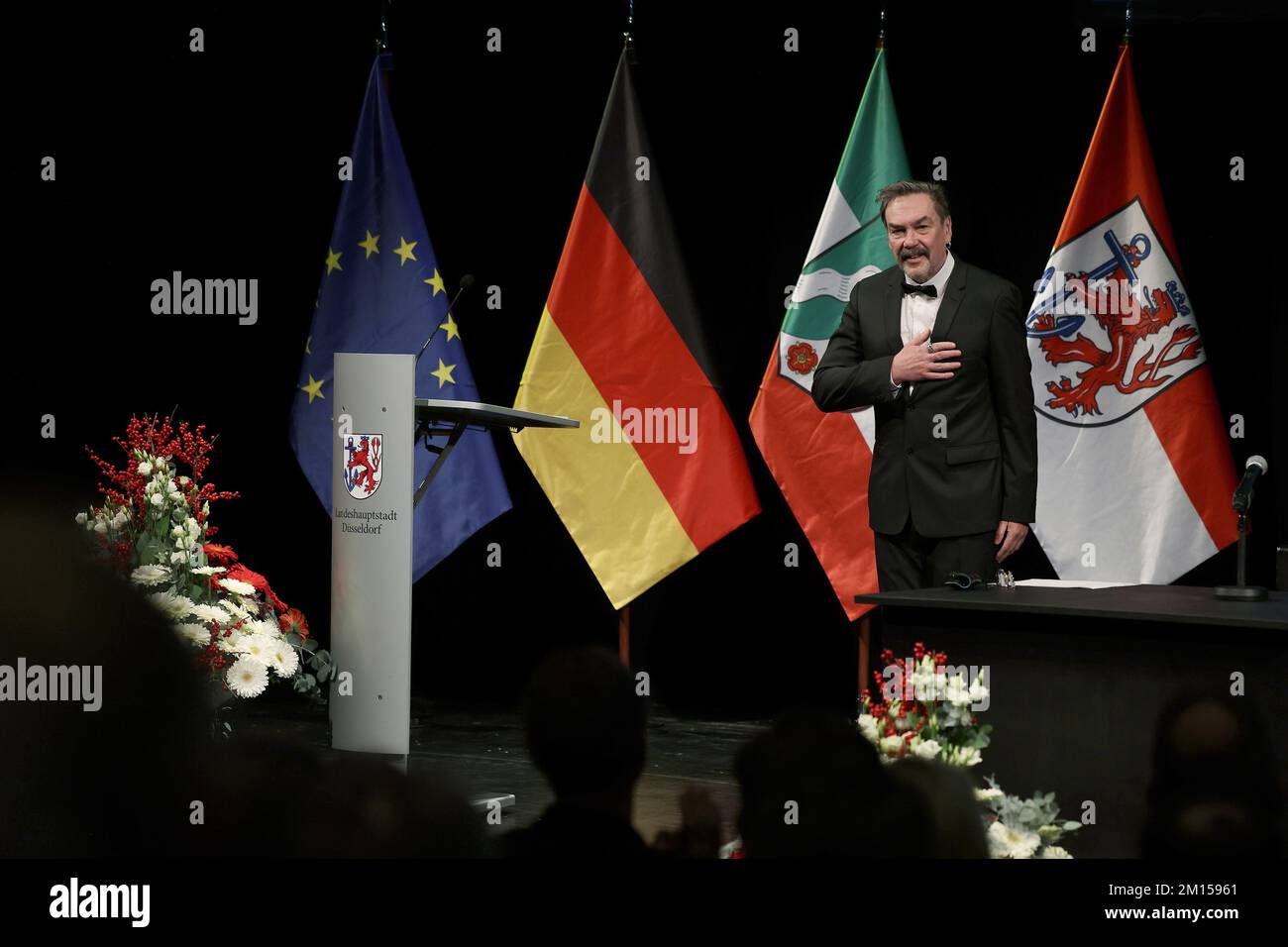 Duesseldorf, Germany. 10th Dec, 2022. Yuri Andrukhovych expresses his ...