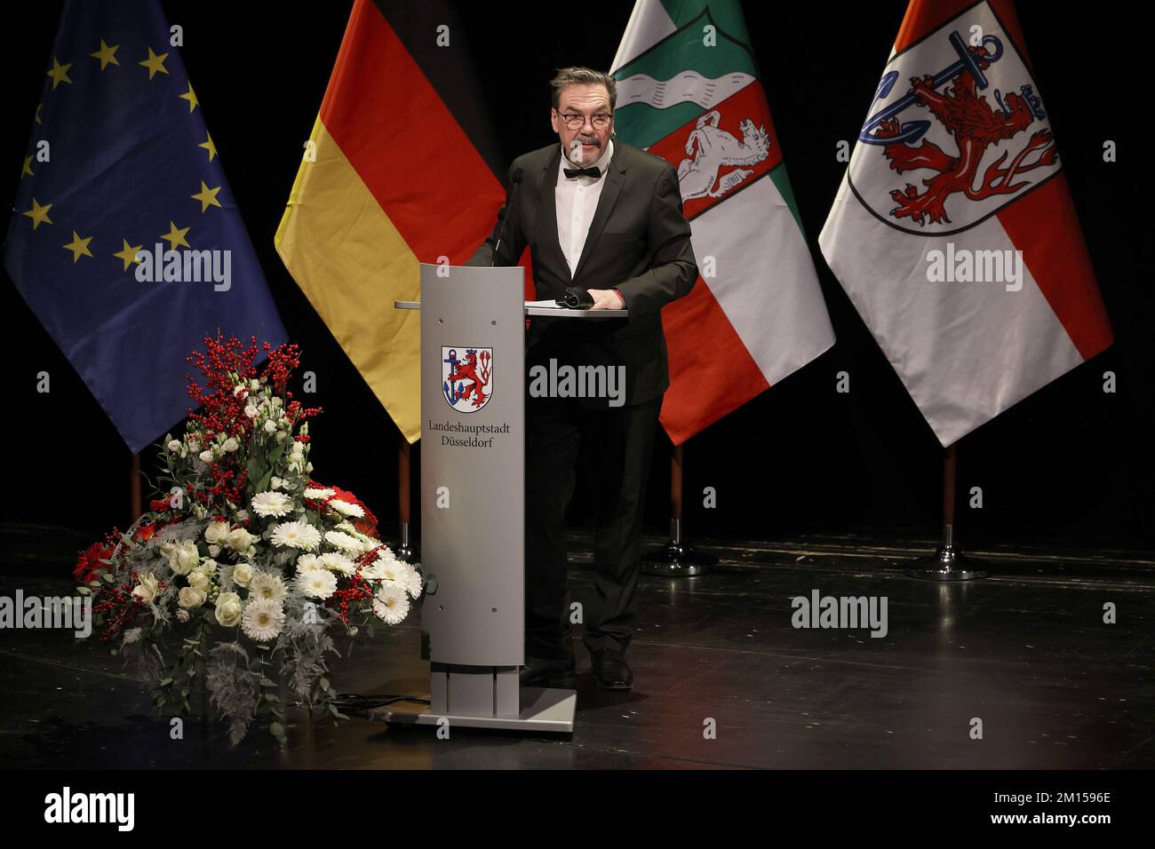 Duesseldorf, Germany. 10th Dec, 2022. Yuri Andrukhovych expresses his ...