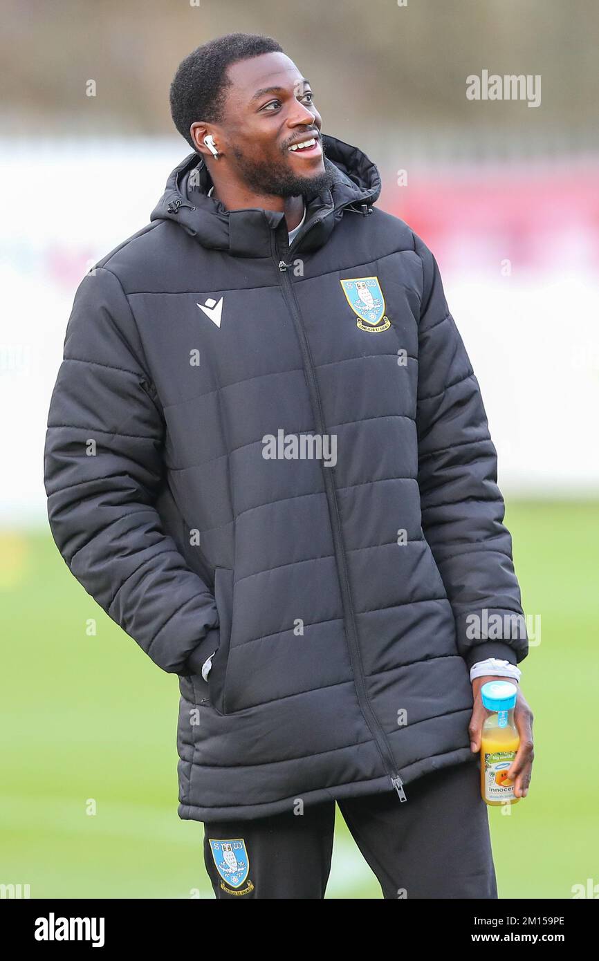 Dominic Iorfa #6 of Sheffield Wednesday arrives ahead of the Sky Bet ...