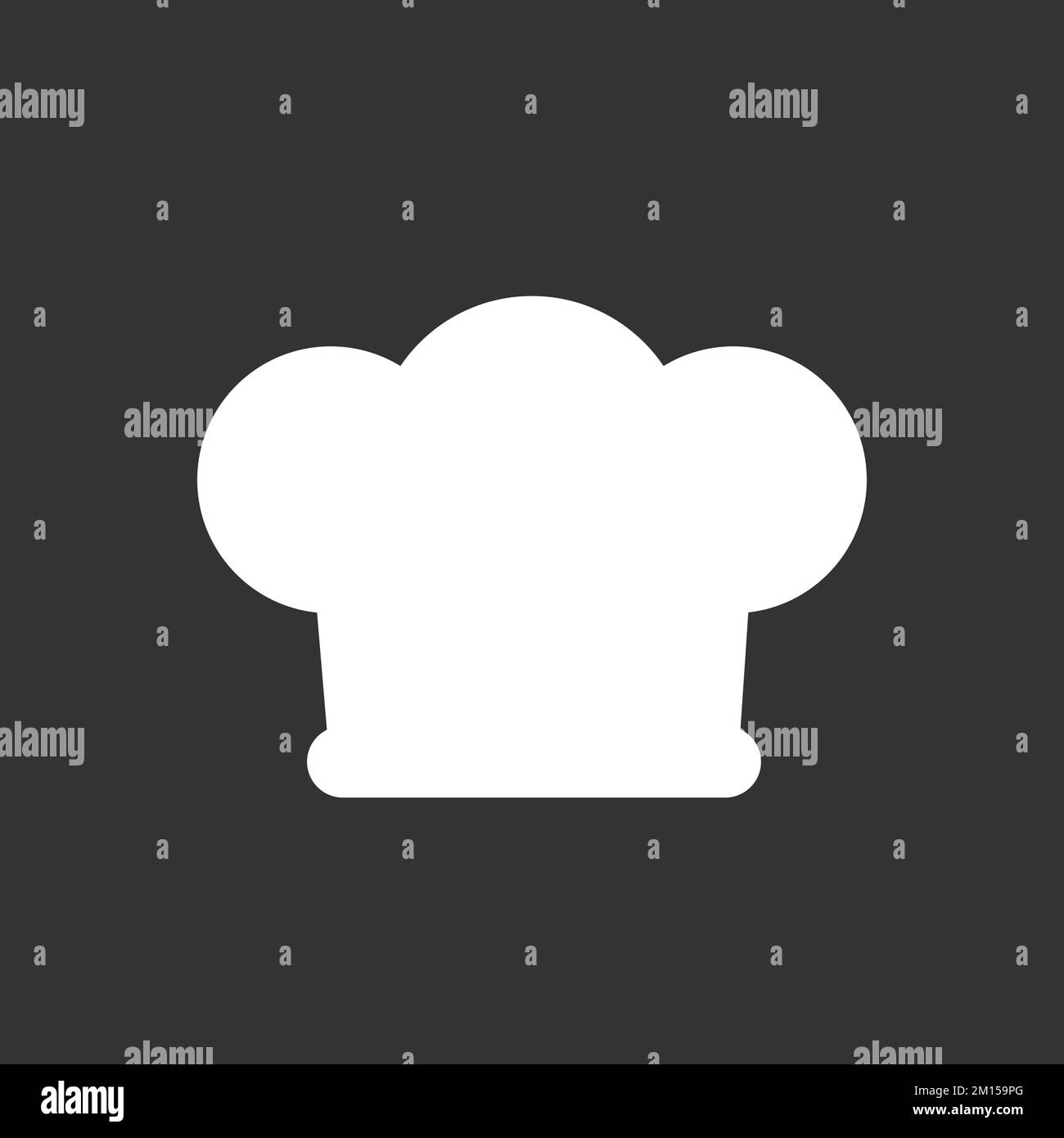 Chef hat and icon Black and White Stock Photos & Images - Alamy