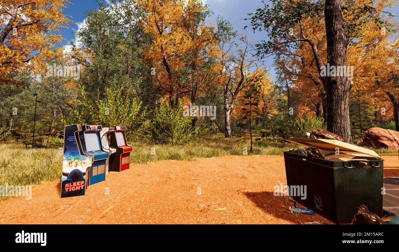 3D Render Background to ecology and sustainable development ...