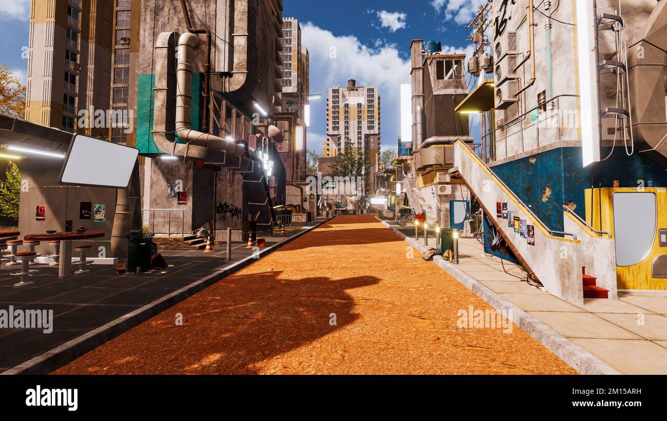 3D Render Background to ecology and sustainable development ...