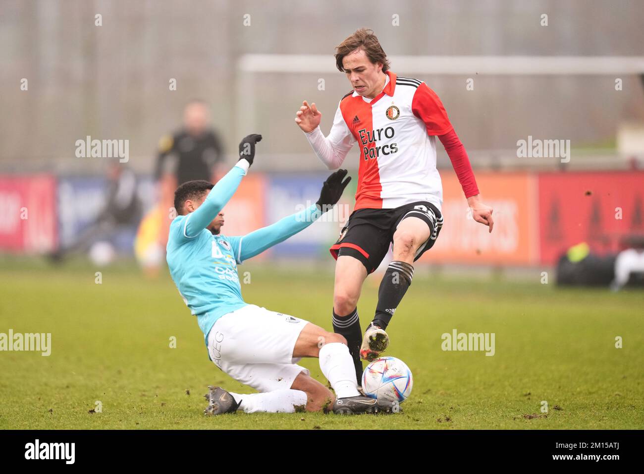 Rotterdam - Leo Sauer of Feyenoord during the match between Feyenoord v ...