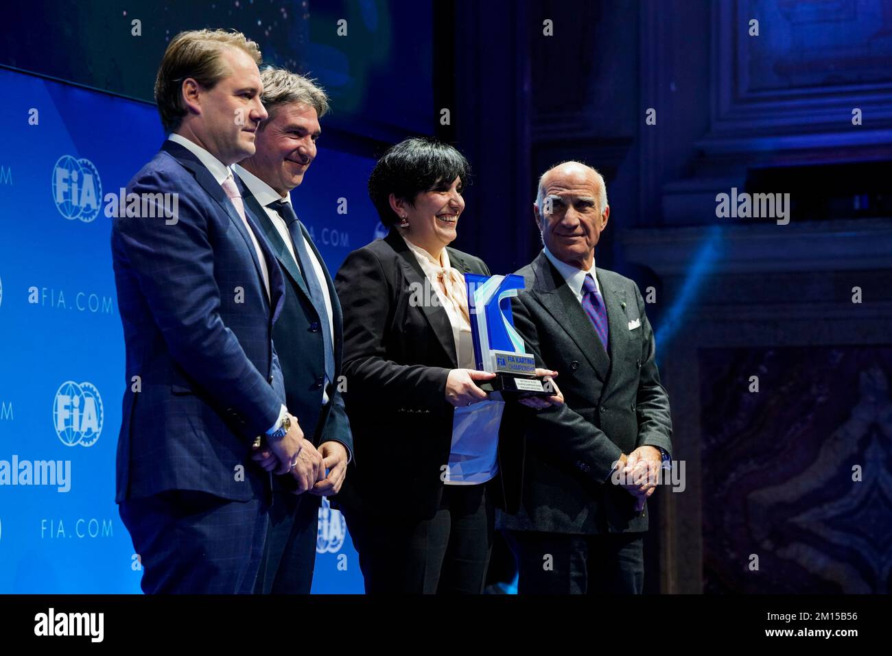 Bologna, Italy. 10th Dec, 2022. Geidel James, FIA Karting Promoter ...