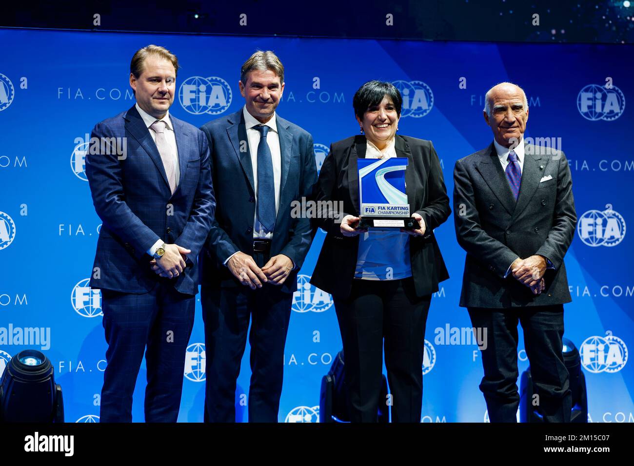 Bologna, Italy. 10th Dec, 2022. Geidel James, FIA Karting Promoter ...