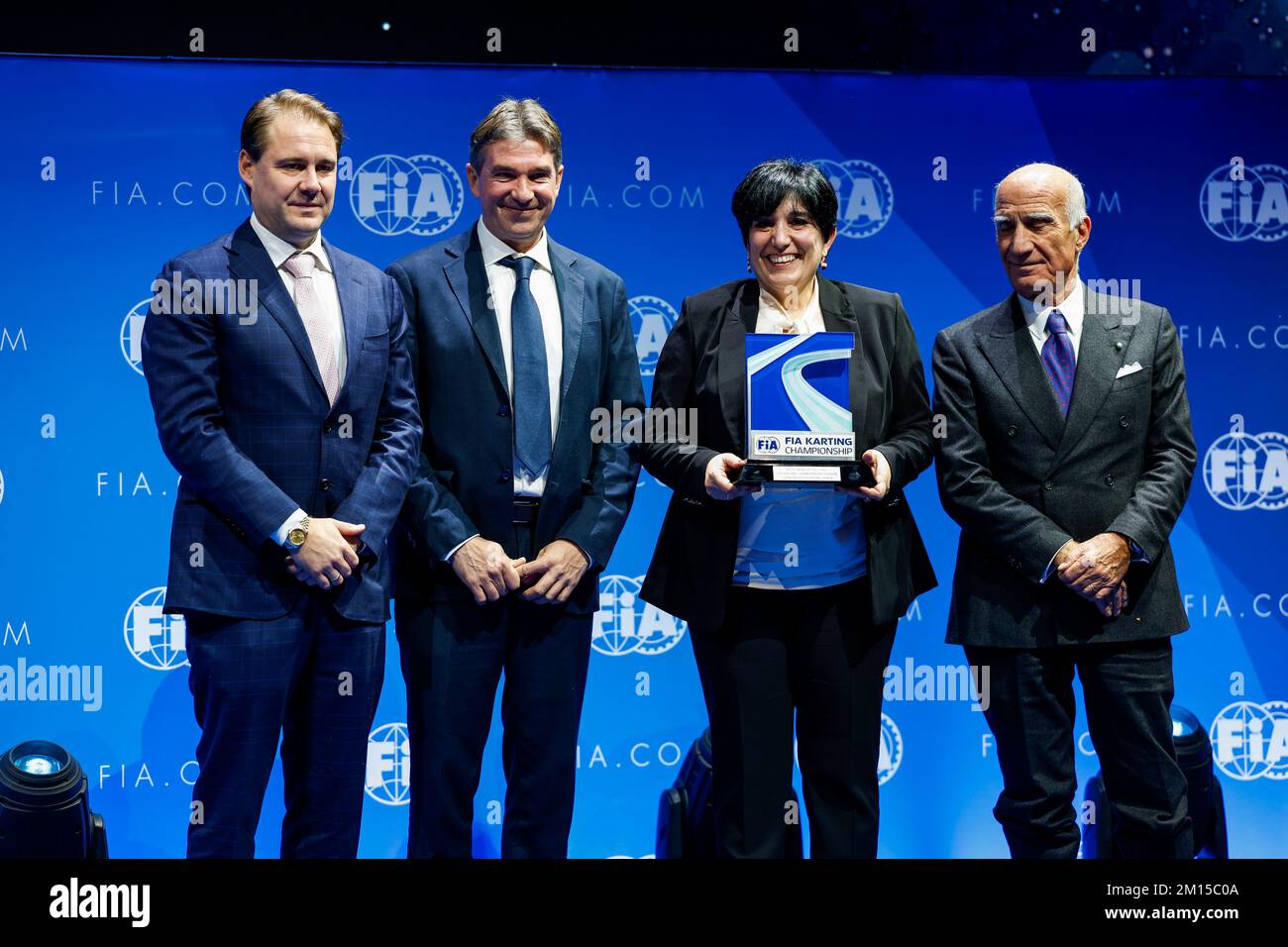 Bologna, Italy. 10th Dec, 2022. Geidel James, FIA Karting Promoter ...