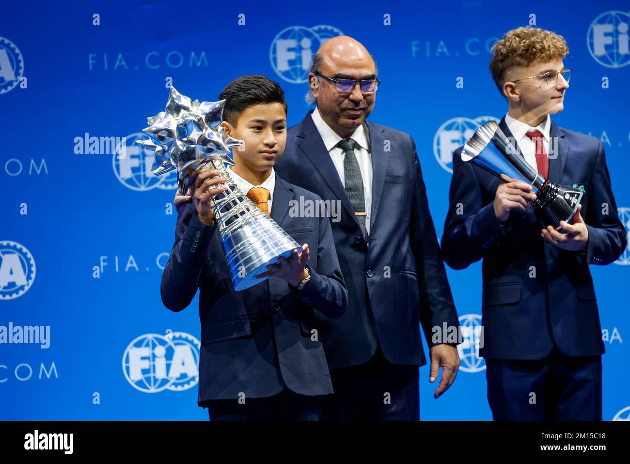 Bologna, Italy. 10th Dec, 2022. Tarnvanichkul Enzo, FIA Karting ...