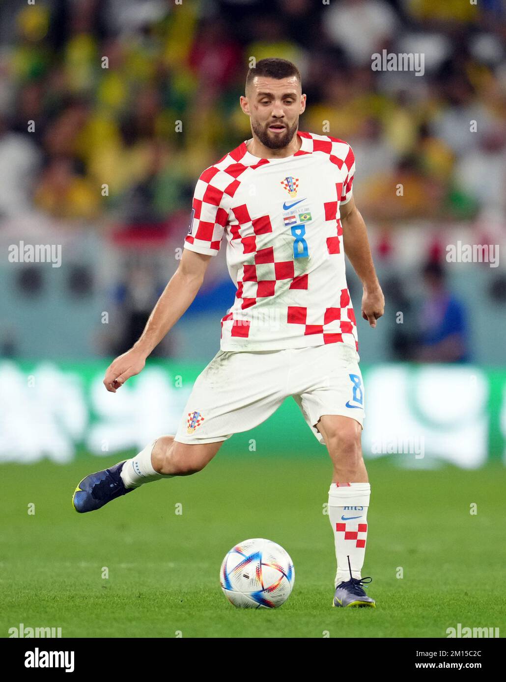 Croatia's Mateo Kovacic during the FIFA World Cup Quarter-Final match ...