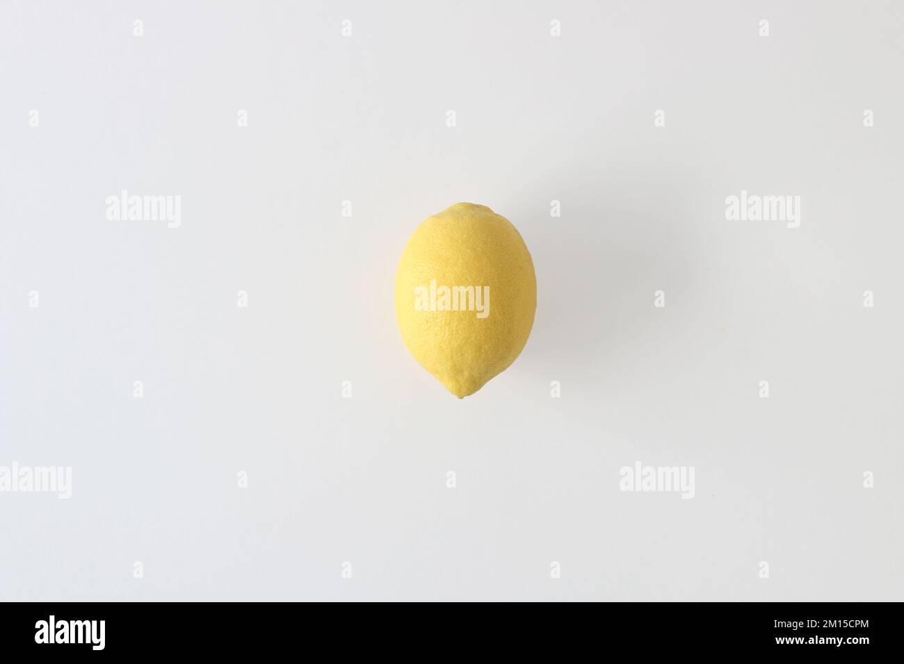 Lemon top view cutout hi-res stock photography and images - Alamy