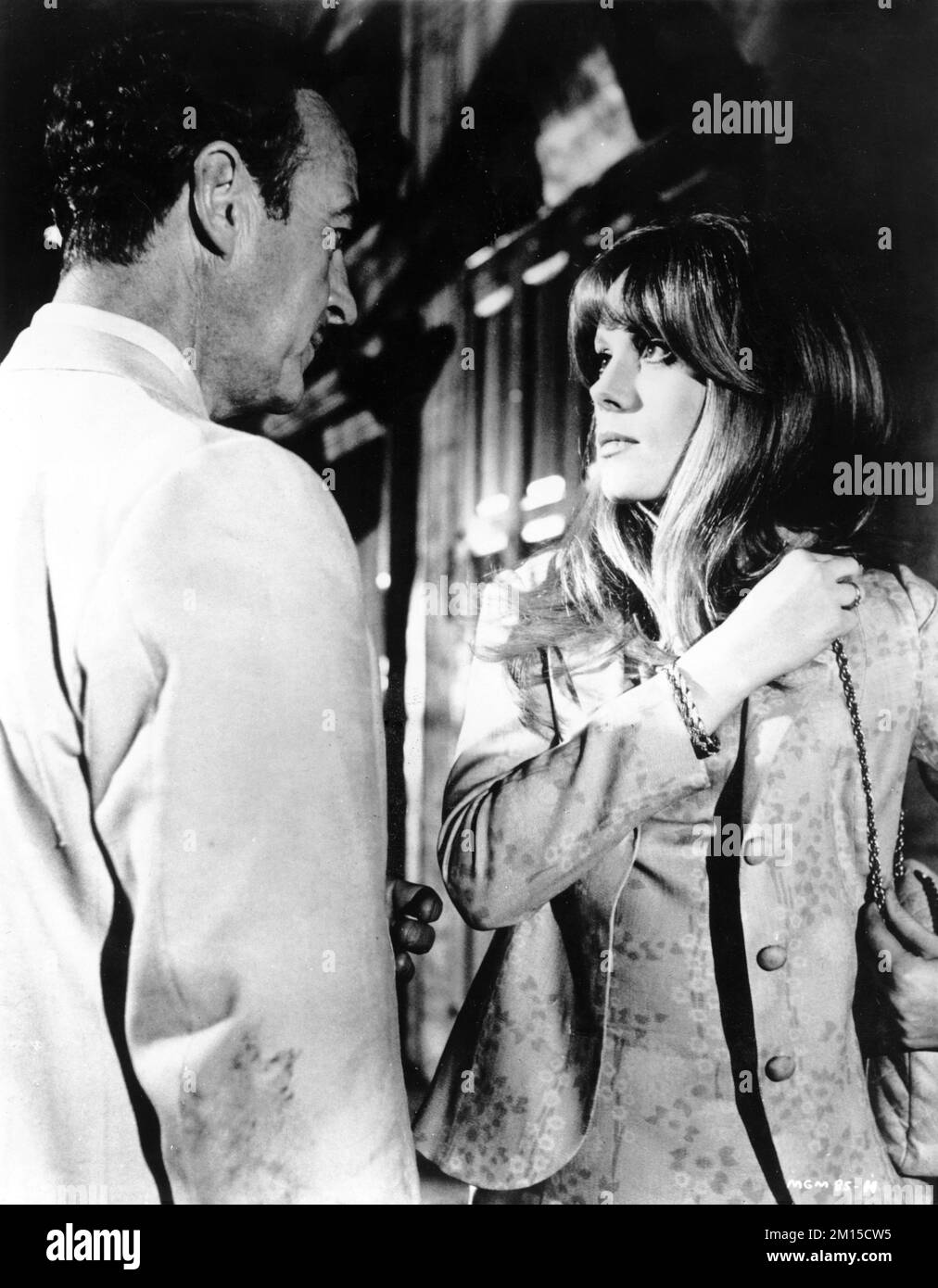 DAVID NIVEN and FRANCOISE DORLEAC in WHERE THE SPIES ARE 1966 director ...