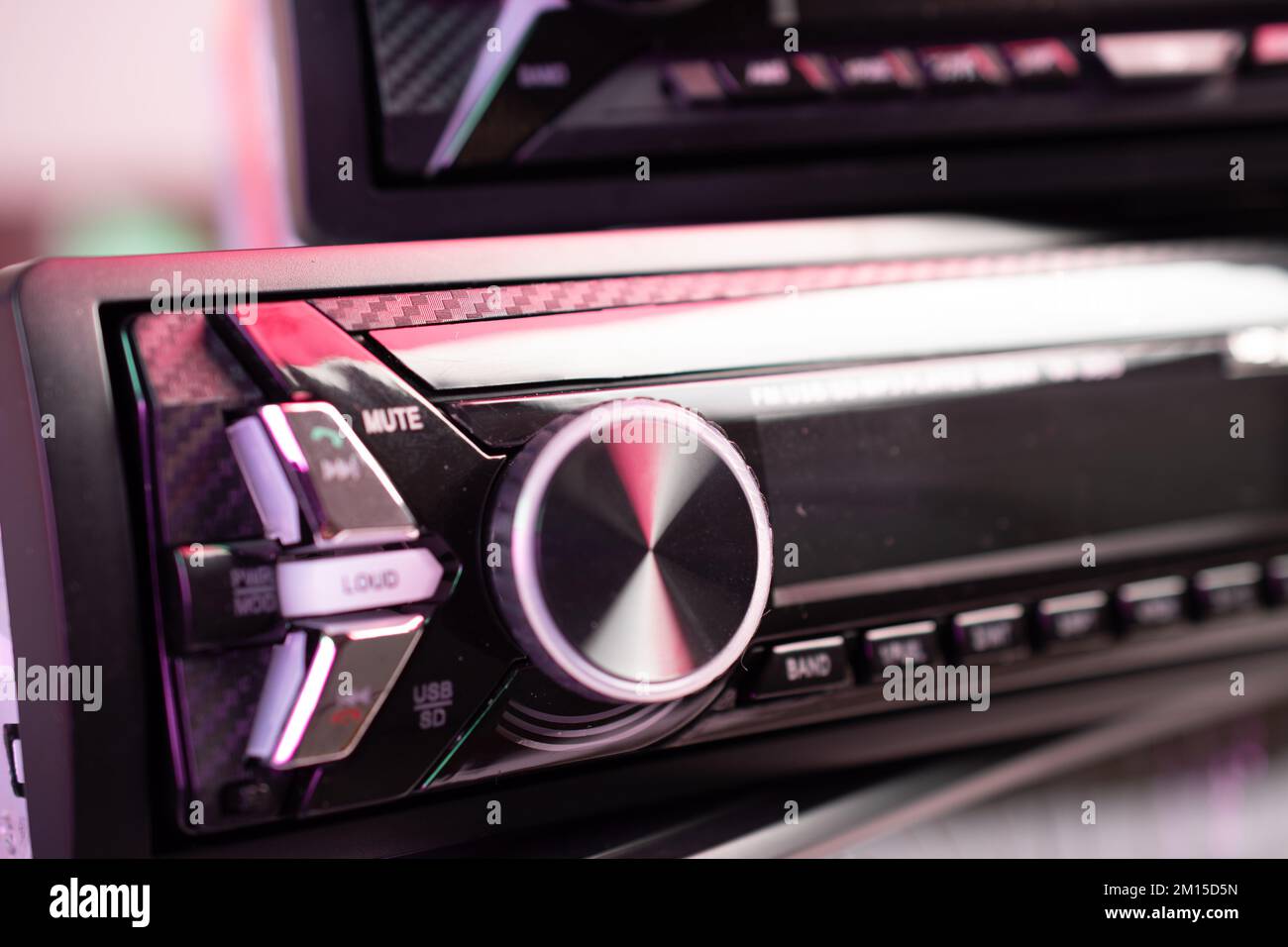 Car music system hi-res stock photography and images - Alamy