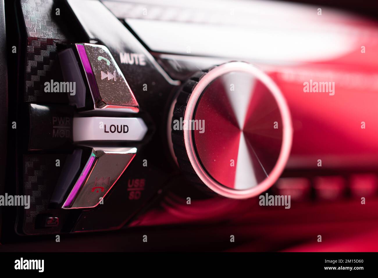 Car stereo volume hi-res stock photography and images - Alamy