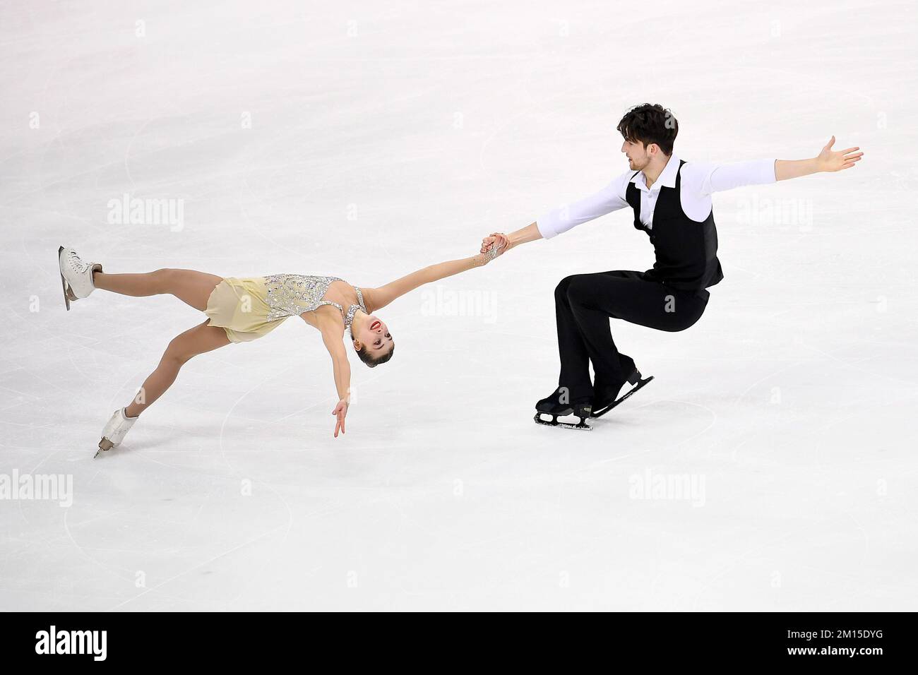 Turin, Italy. 10 December 2022. Anastasia Golubeva and Hektor ...