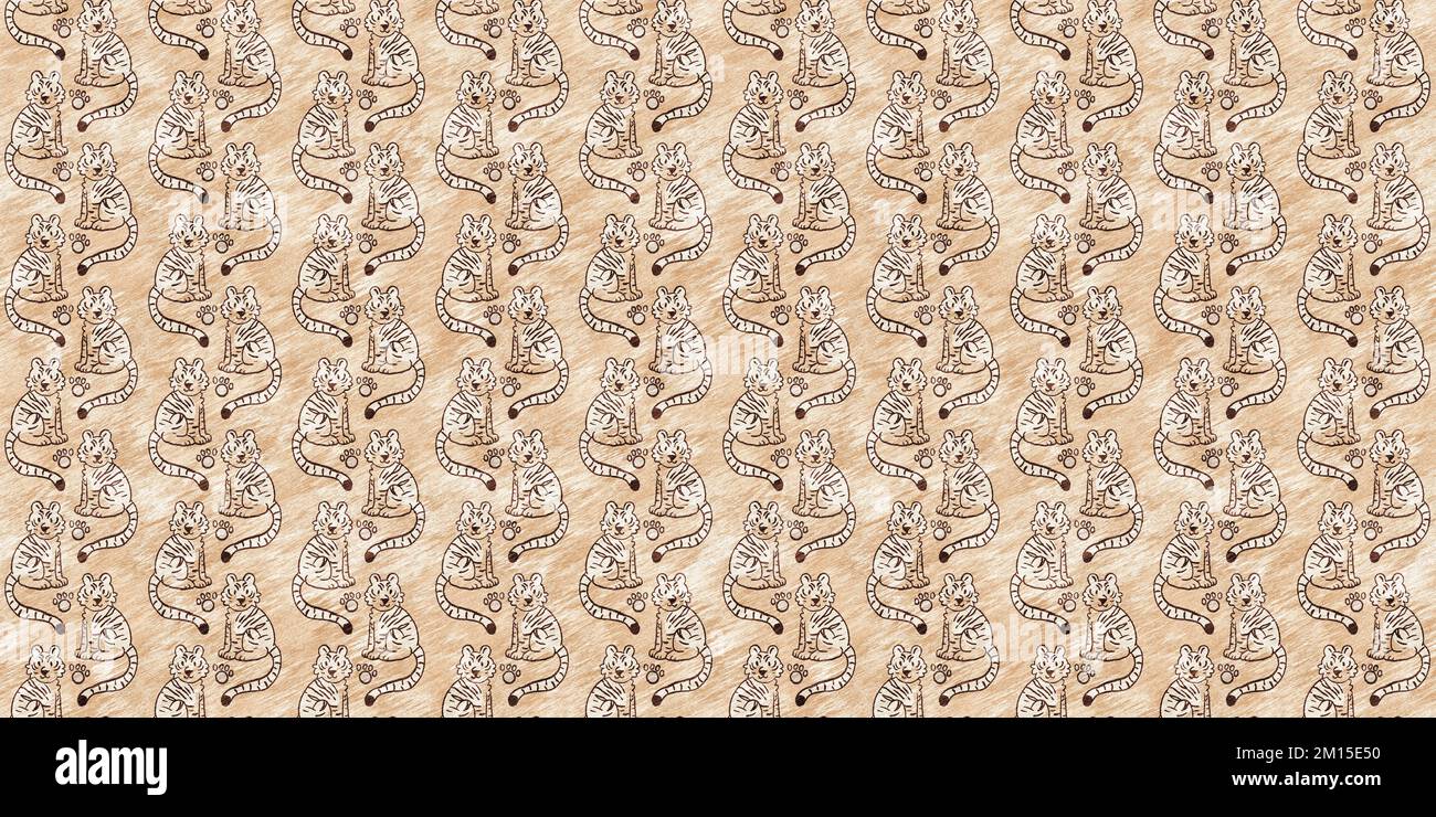 Cute safari wild giraffe animal border for babies room decor. Seamless ...