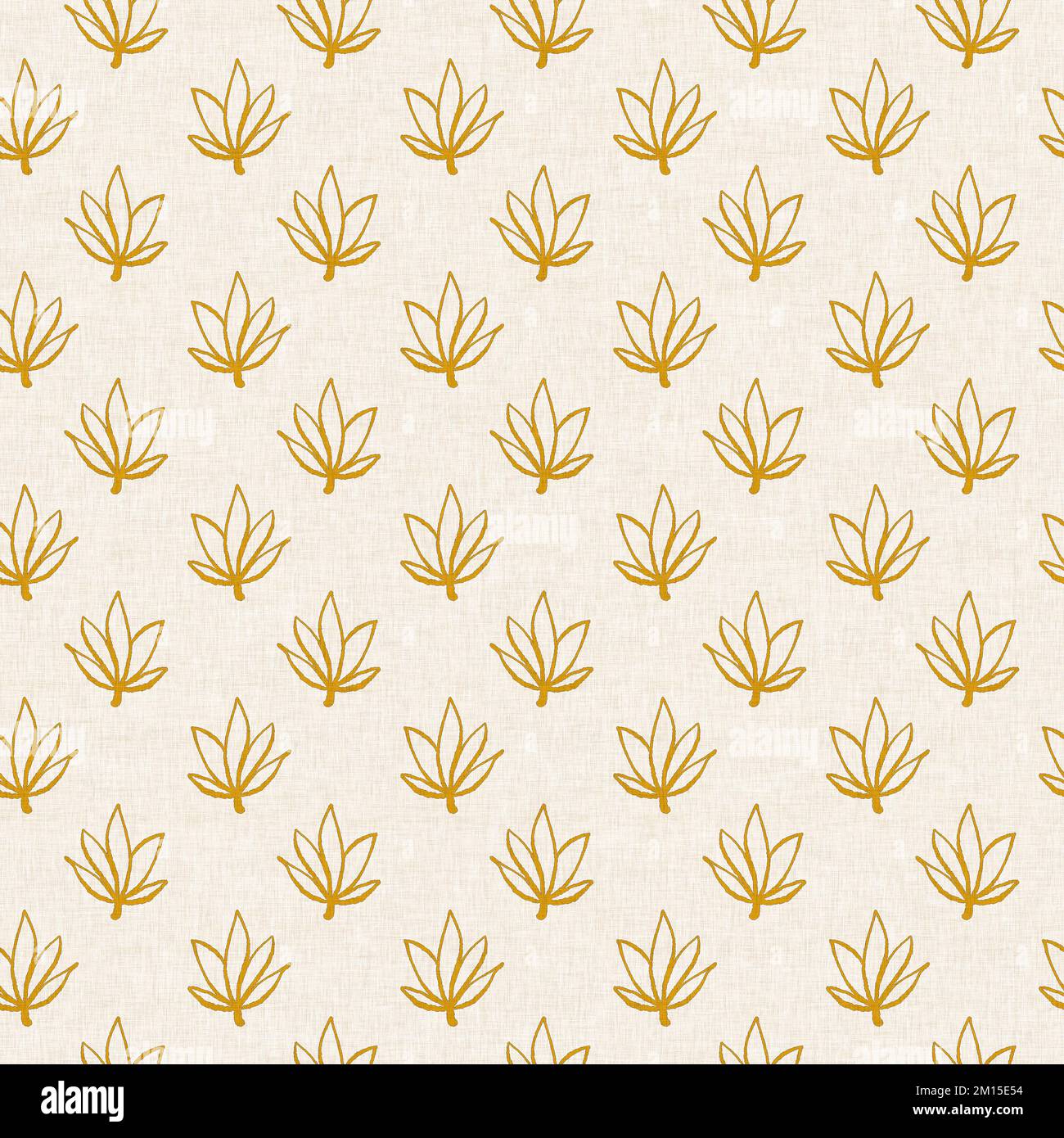Gender neutral foliage leaf seamless raster background. Simple ...