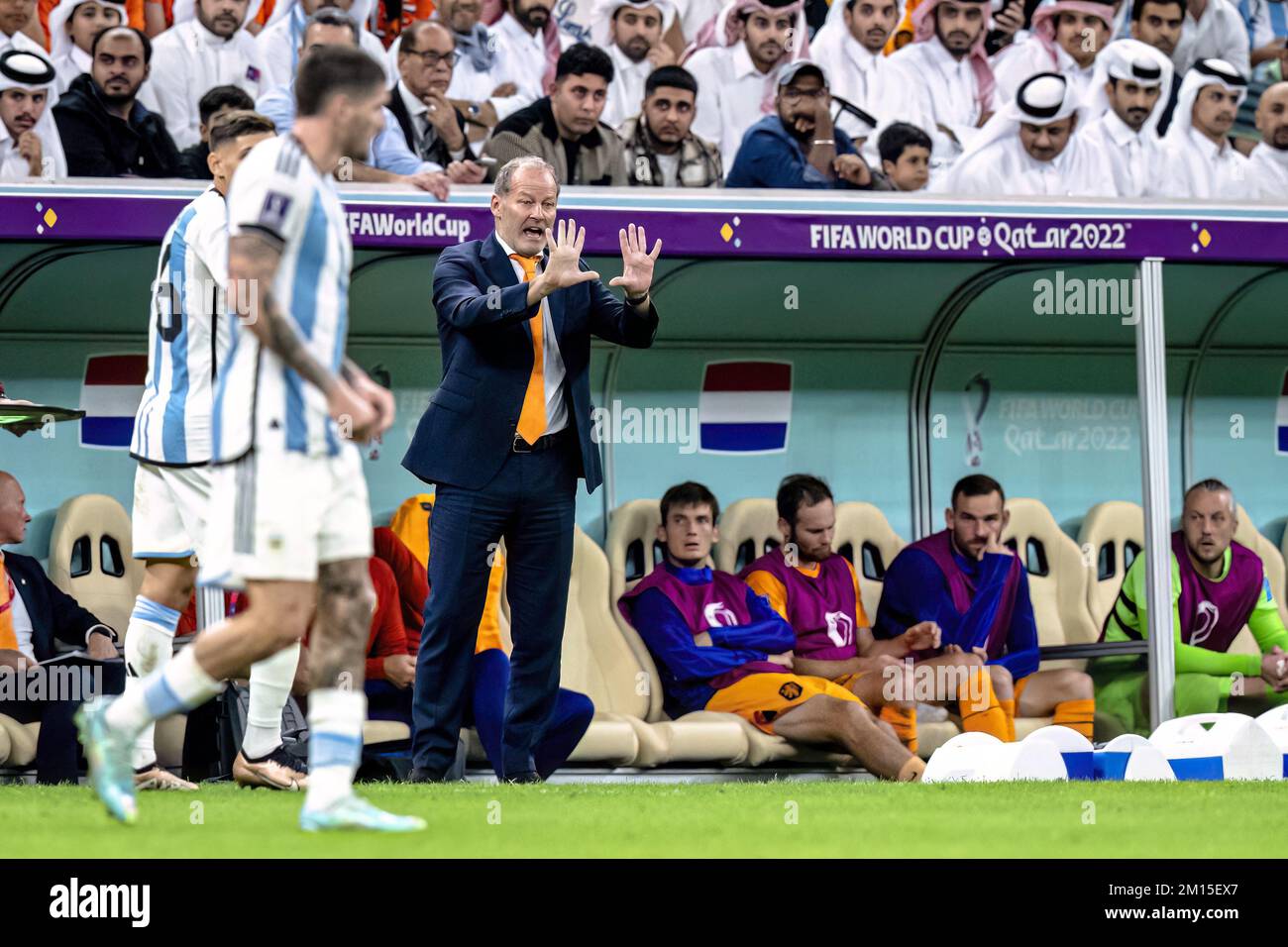 DOHA, 09-12-2022, Lusail Stadium, World Cup 2022 in Qatar. Quarter ...