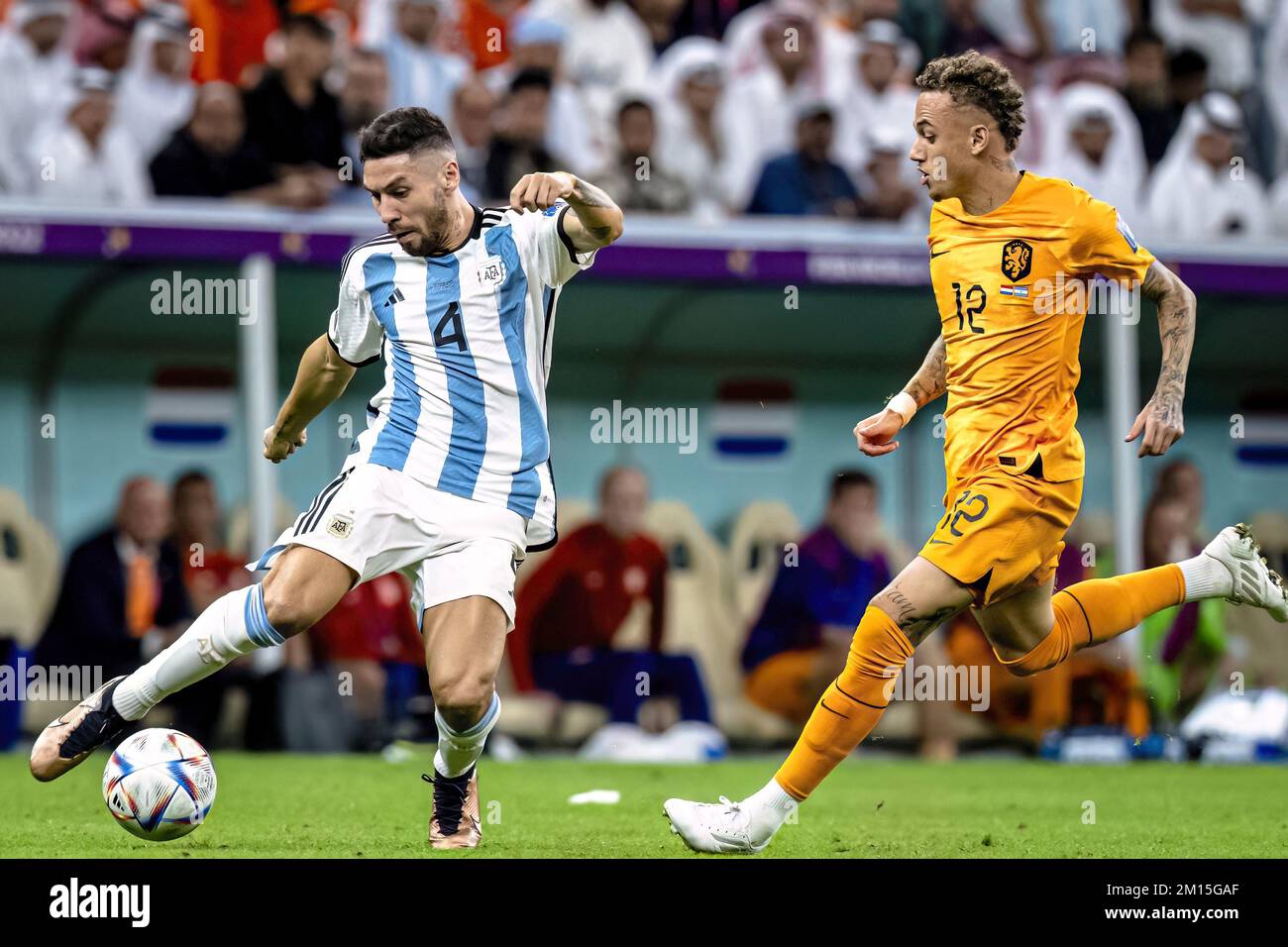 DOHA, 09-12-2022, Lusail Stadium, World Cup 2022 in Qatar. Quarter final game between ...