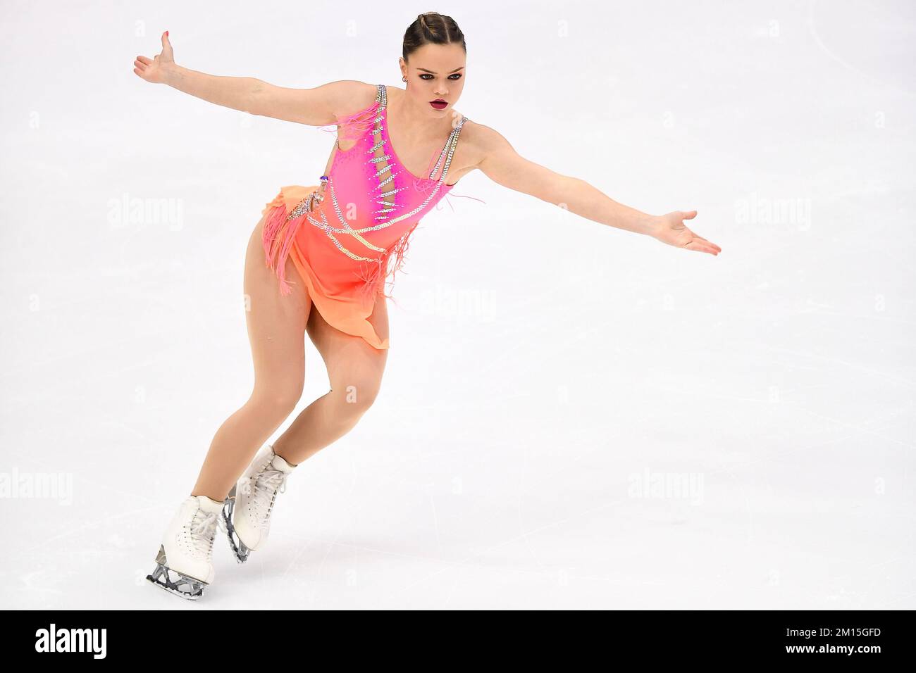 Turin, Italy. 09 December 2022. Loena Hendrickx of Belgium competes in ...