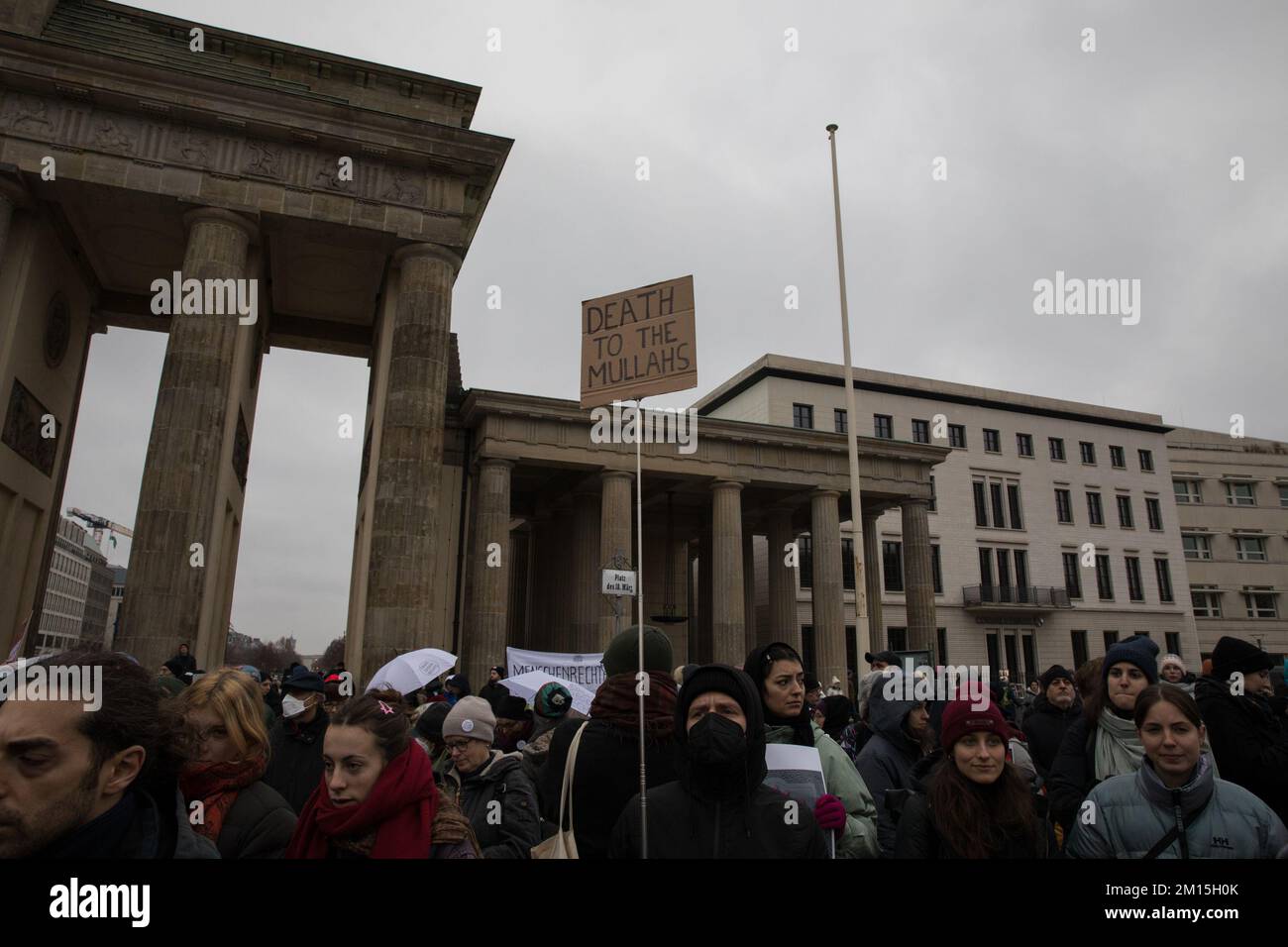 Berlin, Germany. 10th Dec, 2022. Many protesters in Berlin gathered for ...
