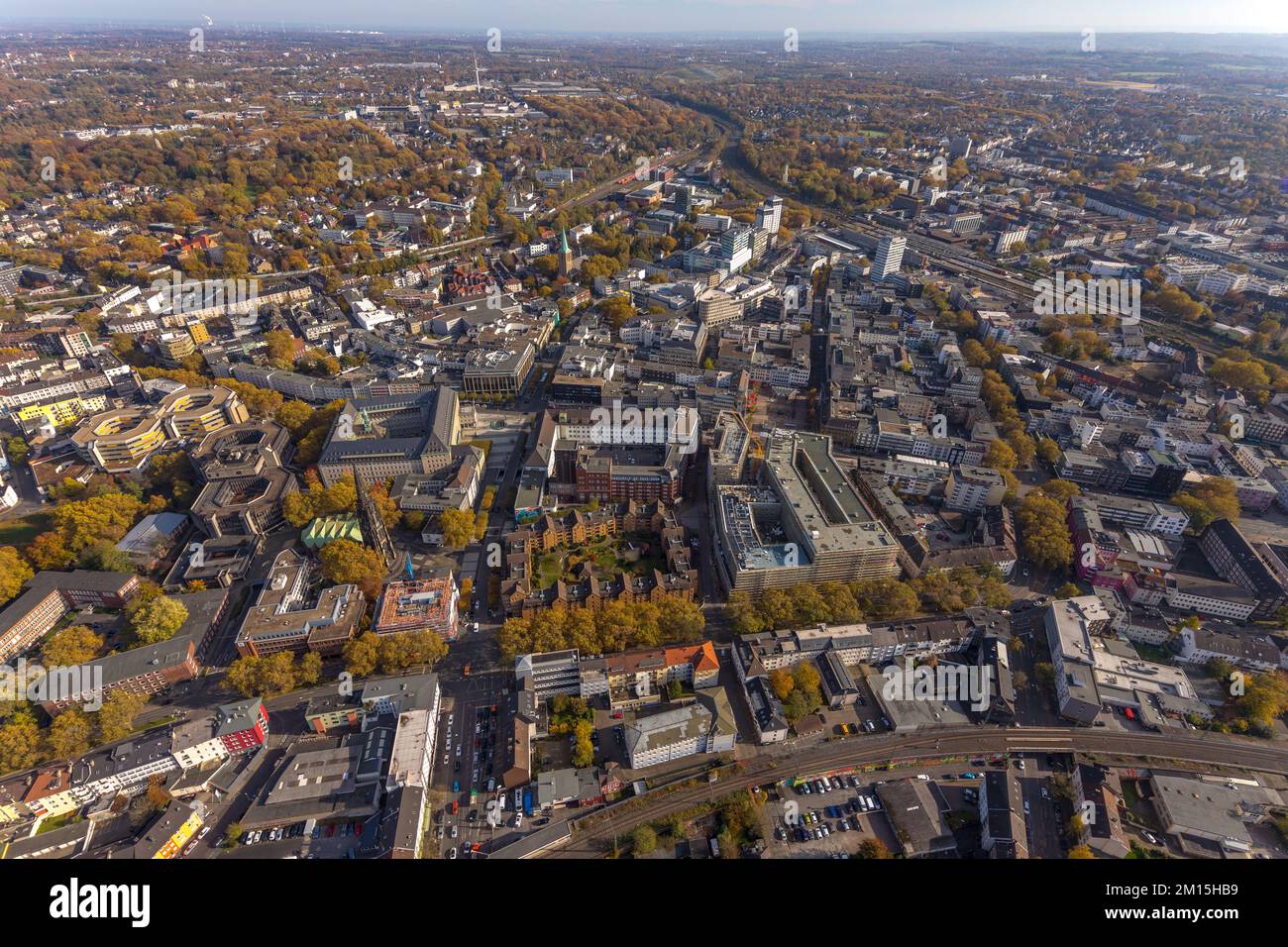 City center view with viktoria karree hi-res stock photography and ...