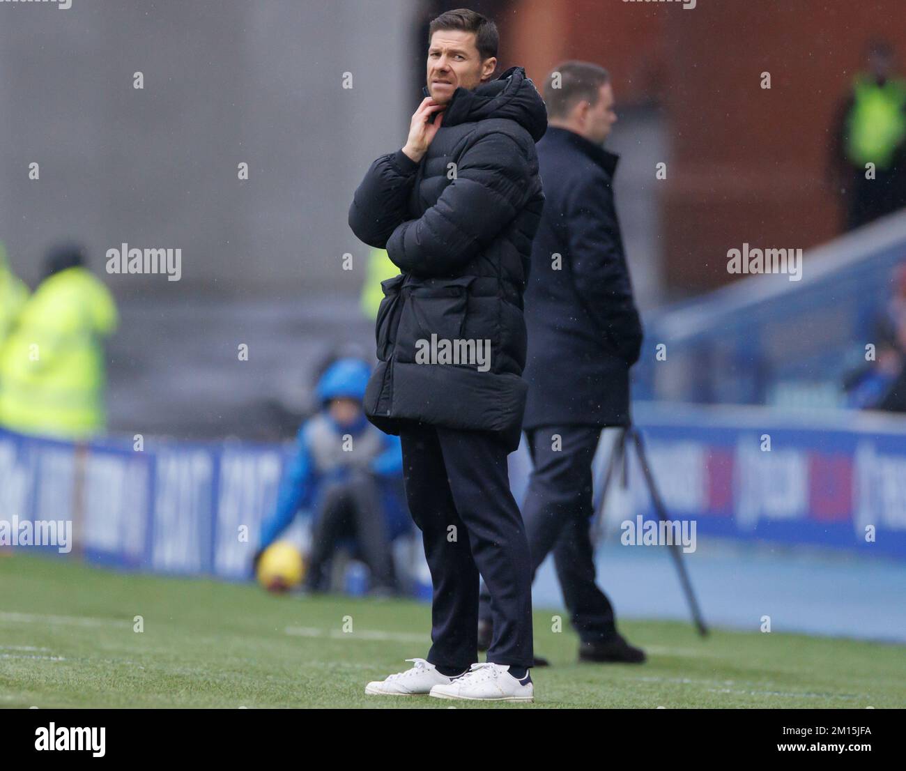 Bayer Leverkuson’s manager Xabi Alonso during the friendly match at the ...