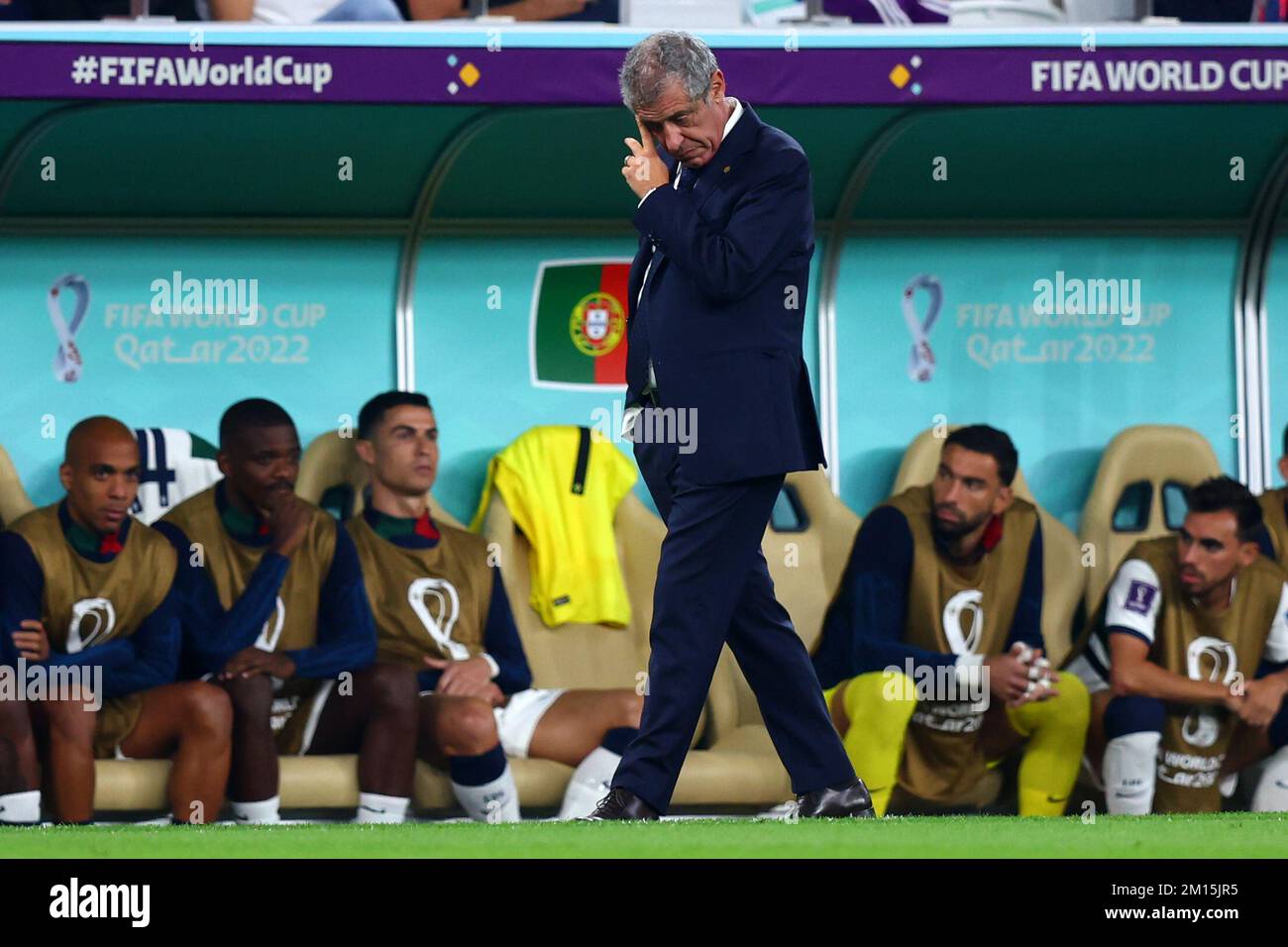 Doha, Qatar. 10th Dec, 2022. Soccer, World Cup, Morocco - Portugal ...