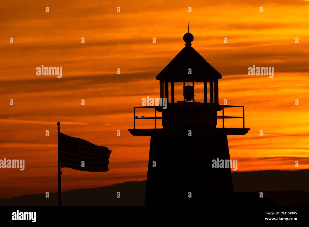 Lighthouse Surf Museum sunrise, West Cliff Park, Santa Cruz, California ...