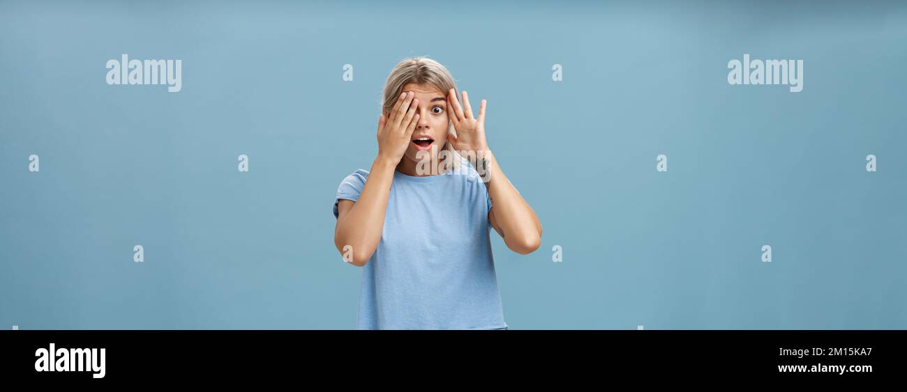 Cannot wait no more let me see. Surprised delighted good-looking ...