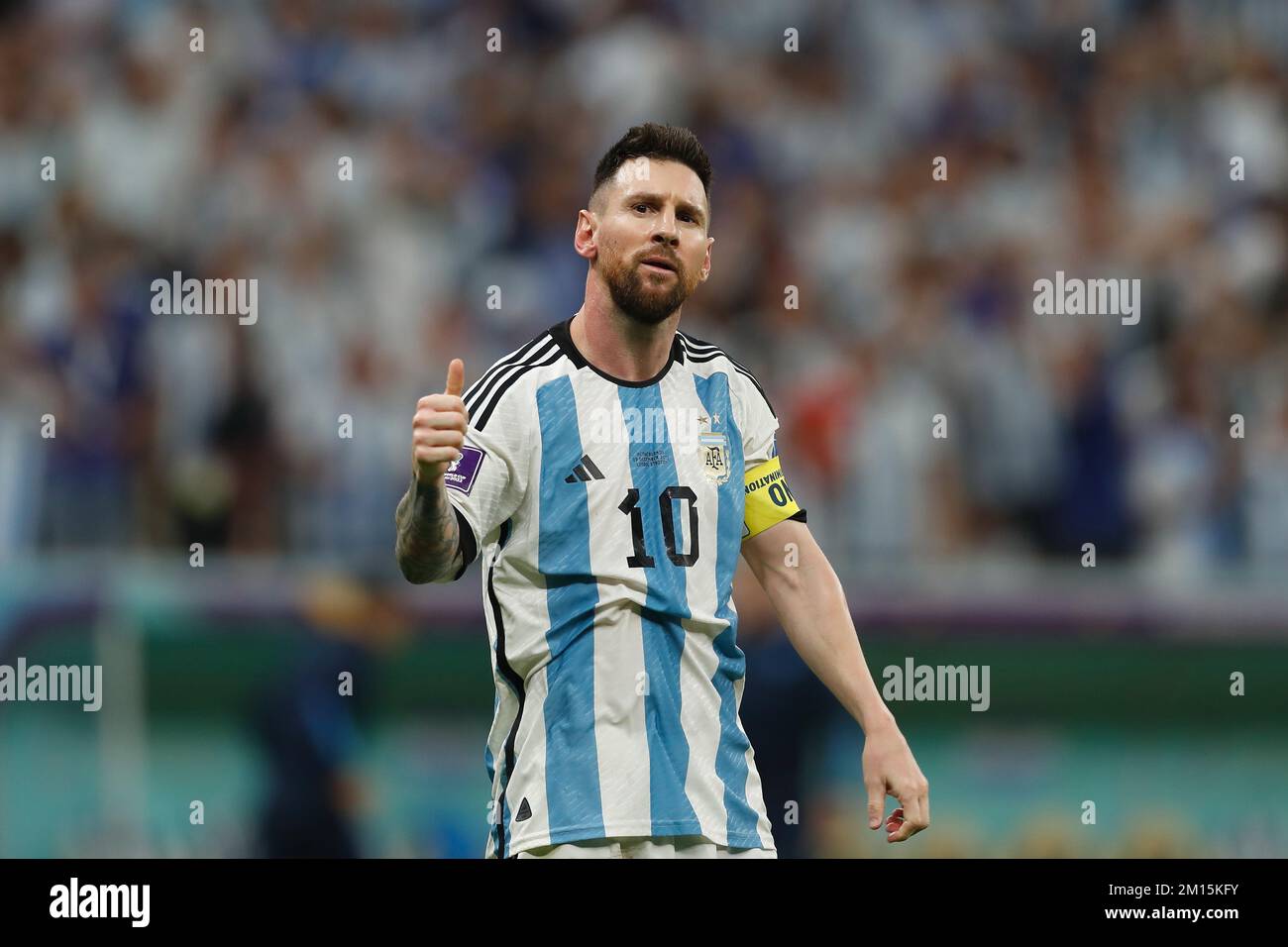 Al Daayen, Qatar. 9th Dec, 2022. Lionel Messi (ARG) Football/Soccer ...
