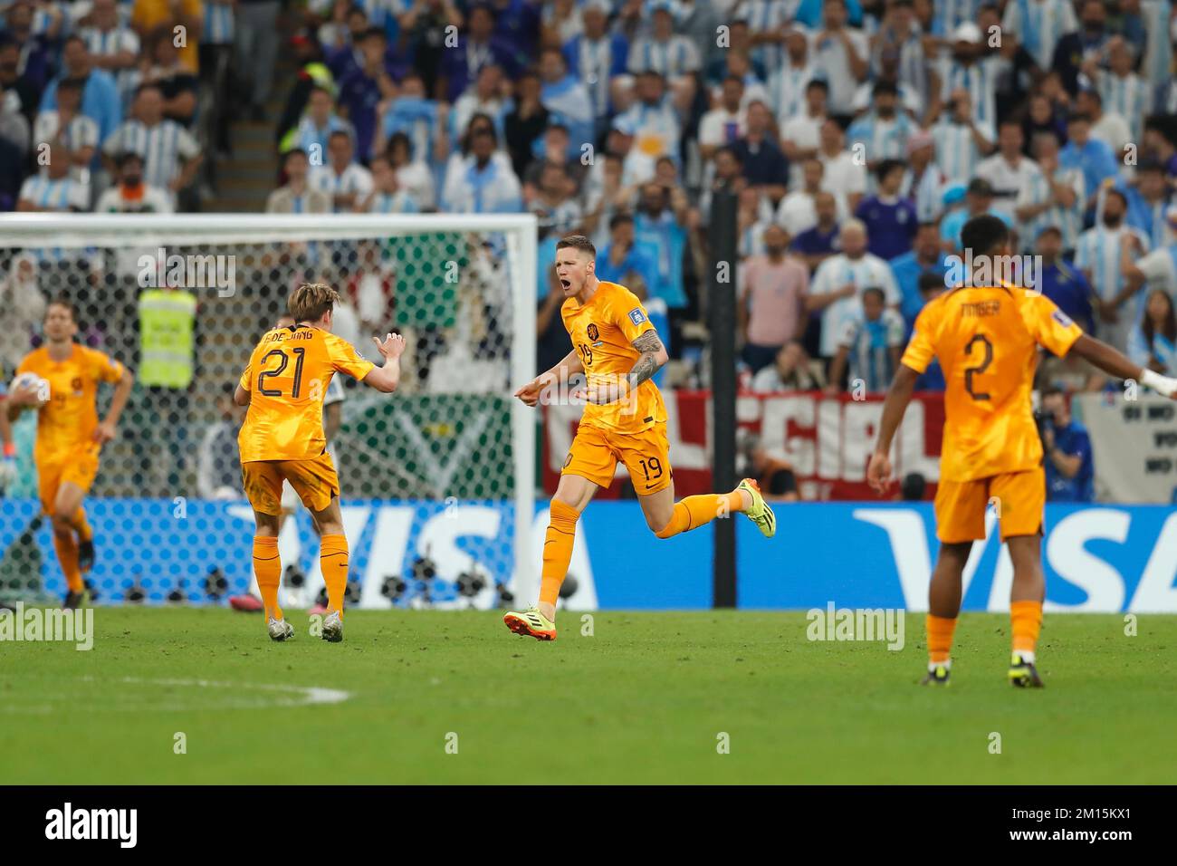 Al Daayen, Qatar. 9th Dec, 2022. Wout Weghorst (NED) Football/Soccer ...
