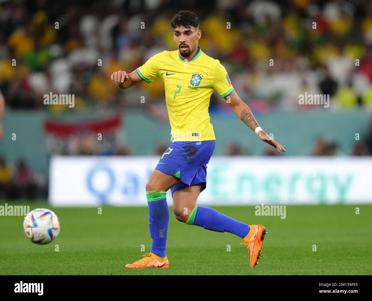 Brazil's Lucas Paqueta during the FIFA World Cup Quarter-Final match at ...