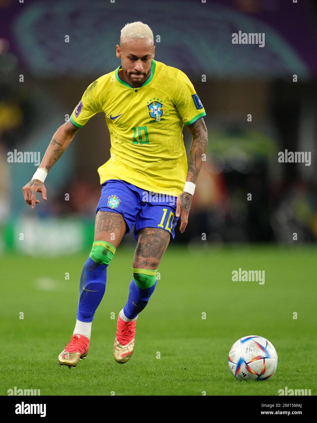 Brazil's Neymar during the FIFA World Cup Quarter-Final match at the ...