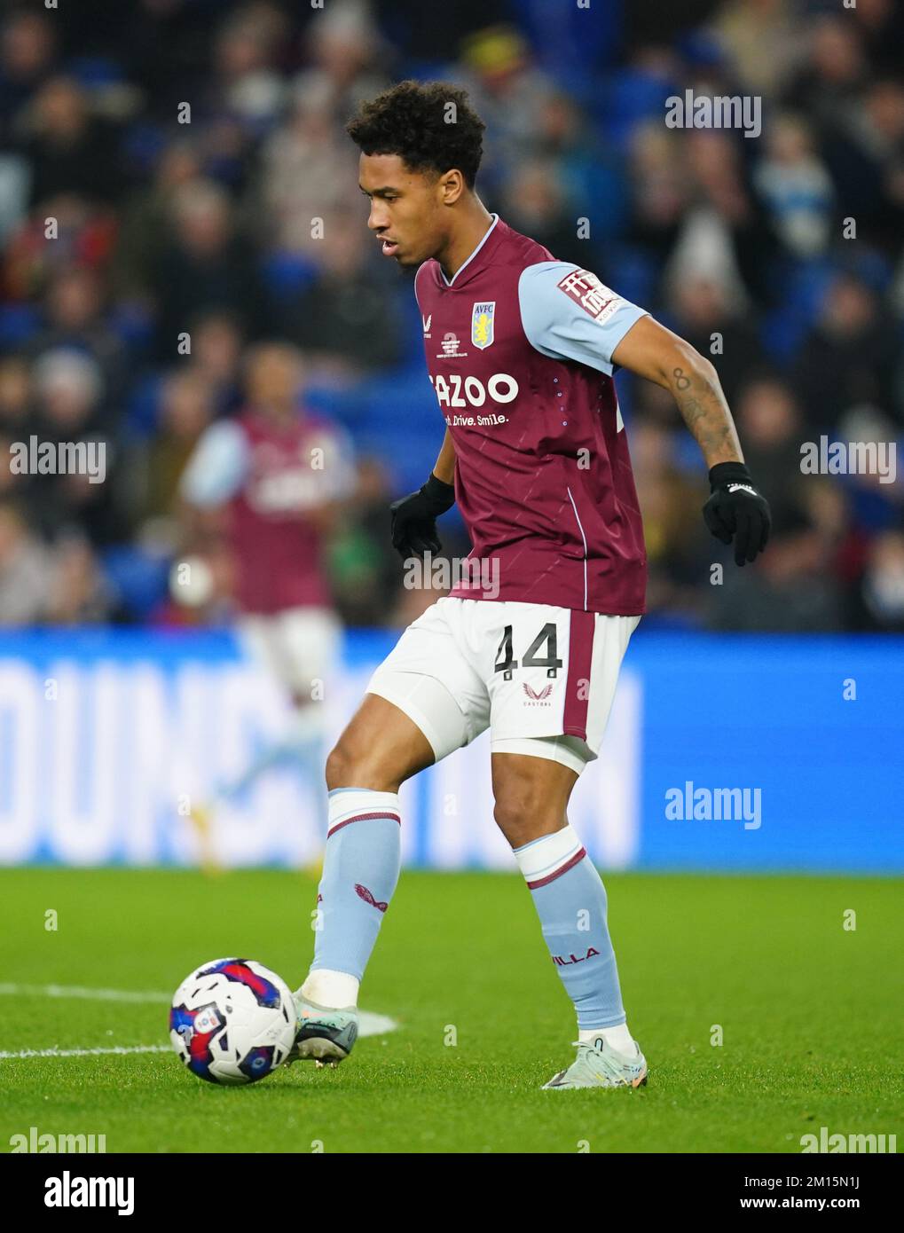 Aston Villa's Boubacar Kamara during the Peter Whittingham Memorial ...