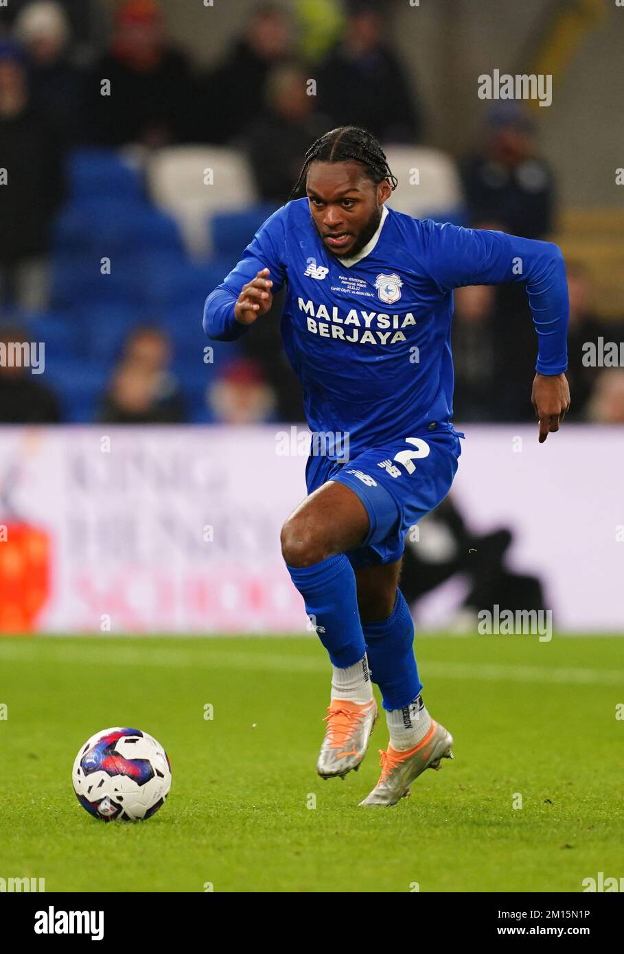 Cardiff City's Mahlon Romeo during the Peter Whittingham Memorial Match ...