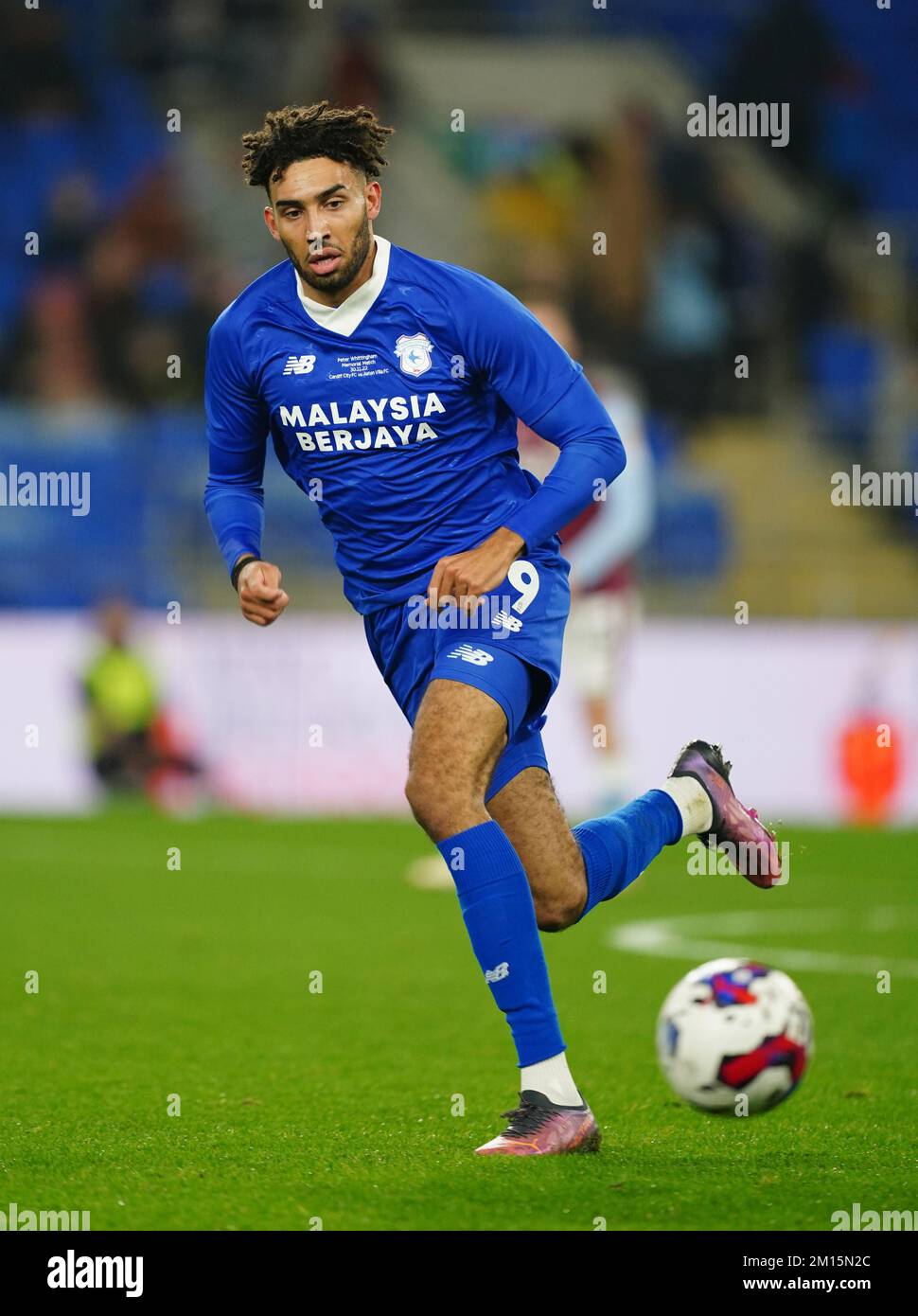 Cardiff City's Kion Etete during the Peter Whittingham Memorial Match ...
