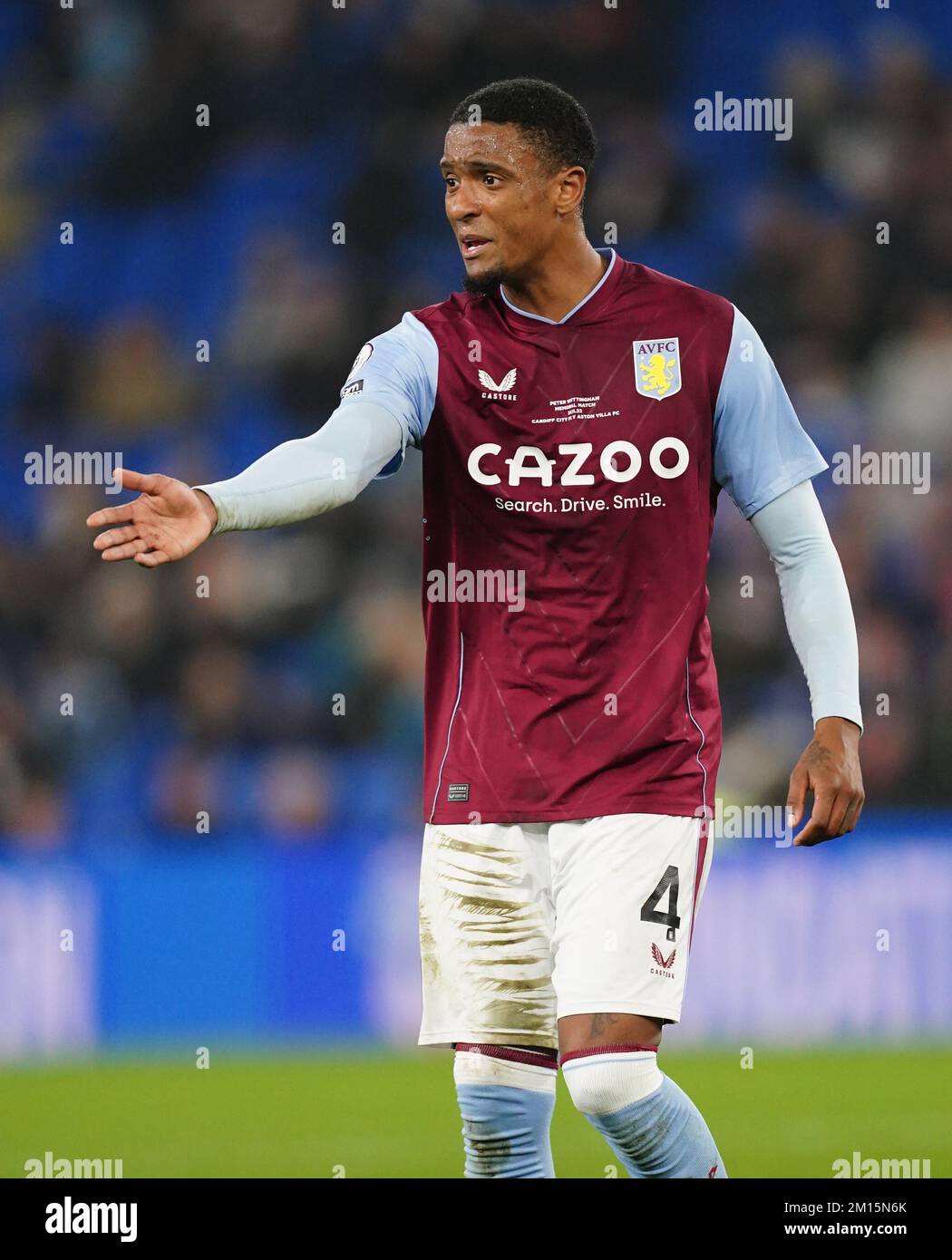 Aston Villa's Ezri Konsa during the Peter Whittingham Memorial Match at ...