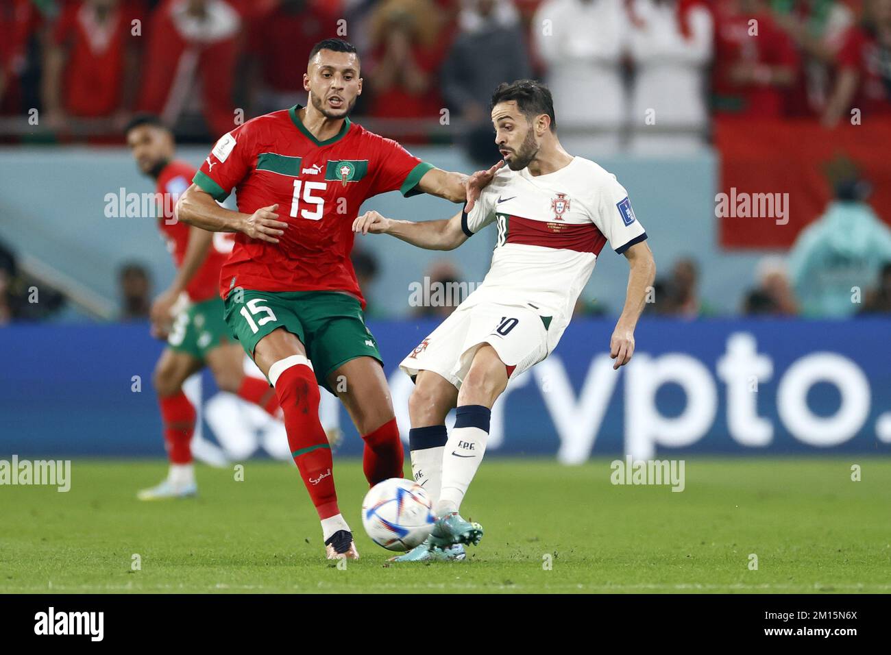 DOHA - Qatar, 10/12/2022,DOHA - (l-r) Selim Amallah of Morocco ...