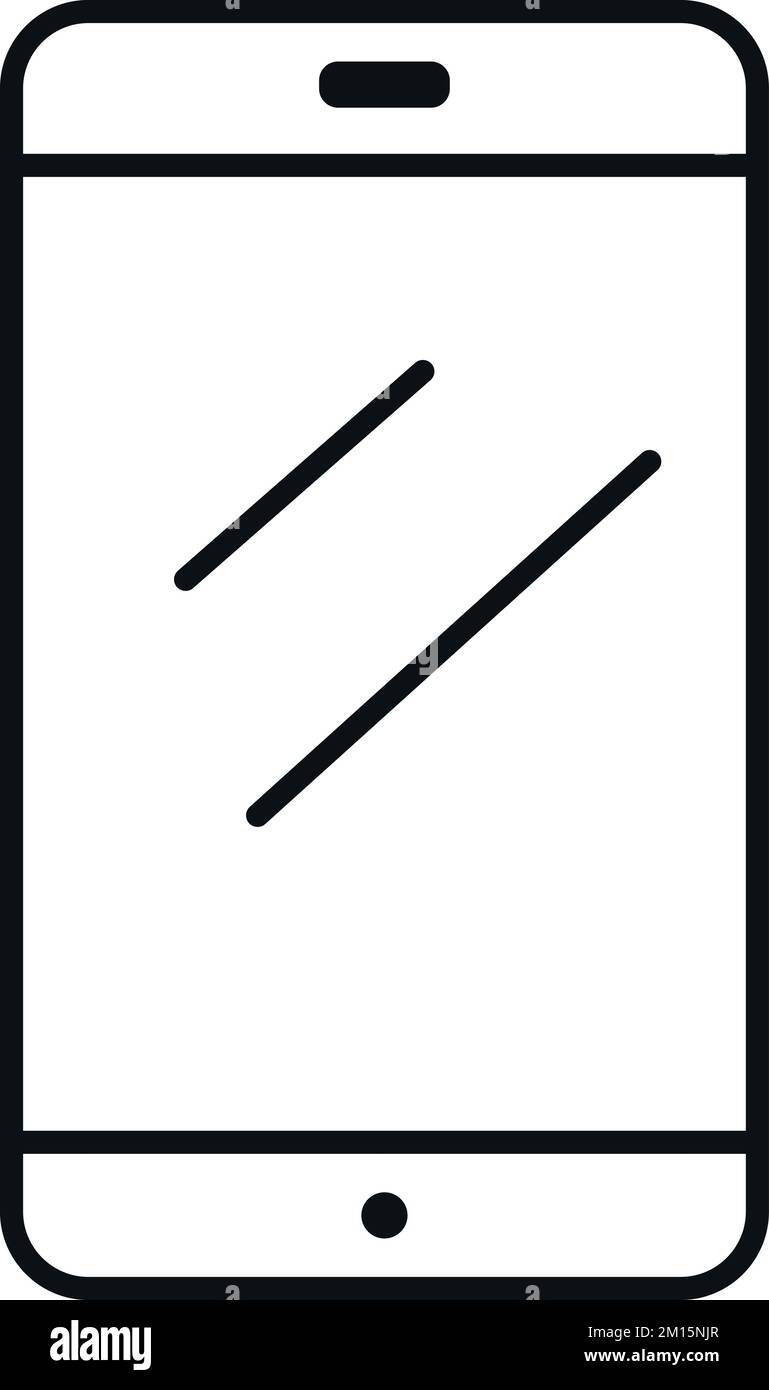 Smartphone icon. Simple flat design. Vector art Stock Vector Image ...