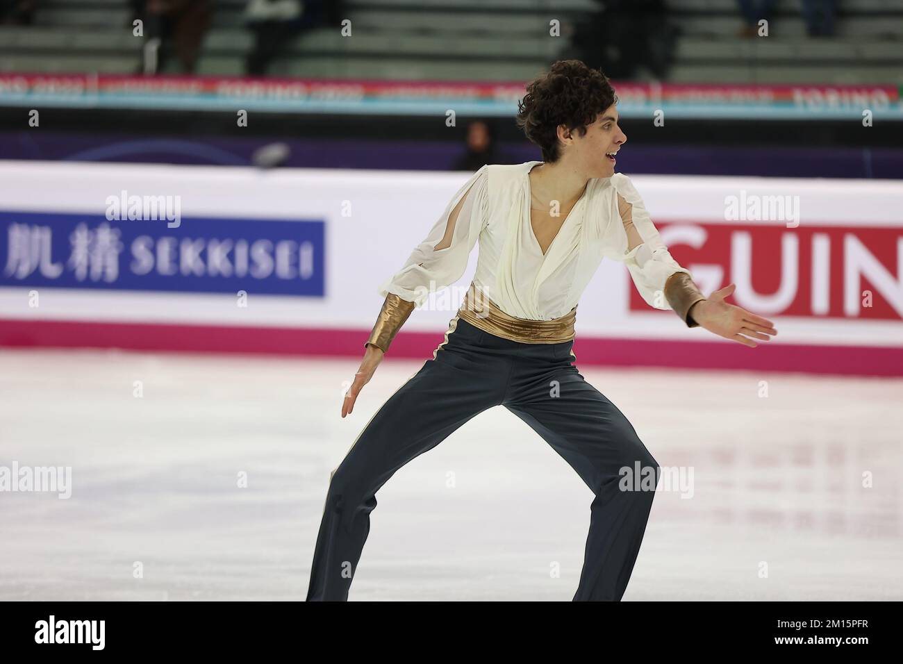 Turin, Italy. 10th Dec, 2022. Nikolaj Memola (Ita) during Jr Men Free ...