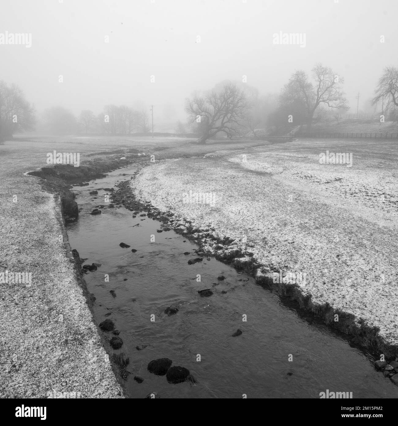 Skipton yorkshire winter Black and White Stock Photos & Images - Alamy