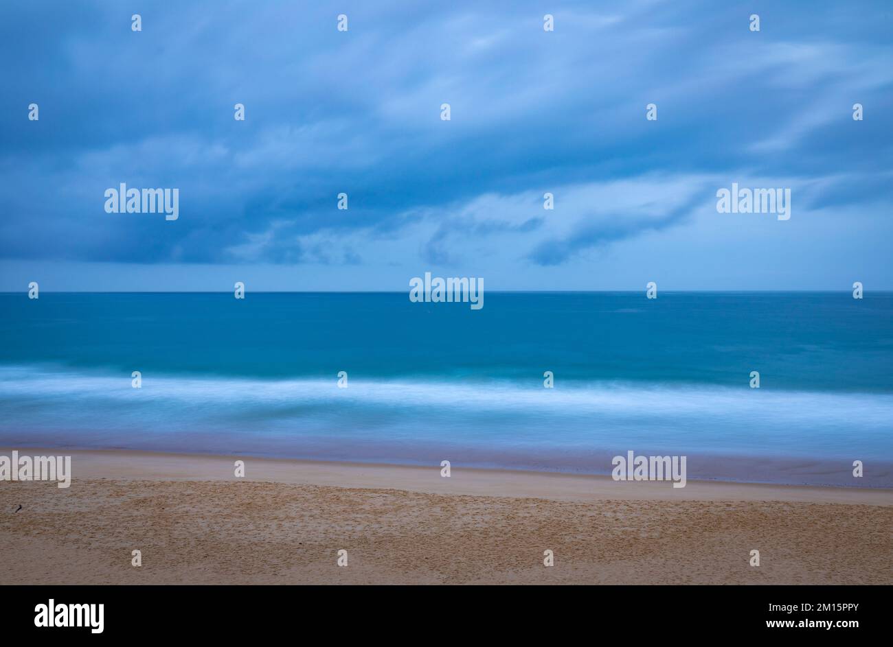 Atlantic Ocean at dawn Stock Photo - Alamy